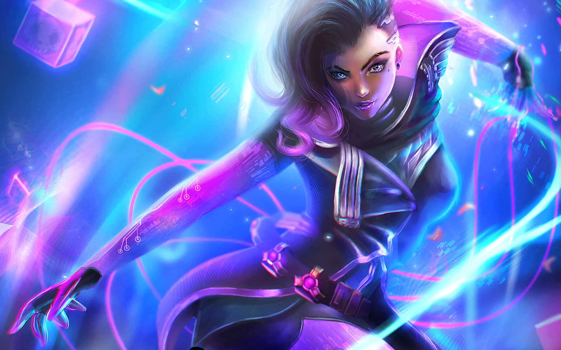 "cheating Death With Hacking Brilliance: Sombra From Overwatch ...