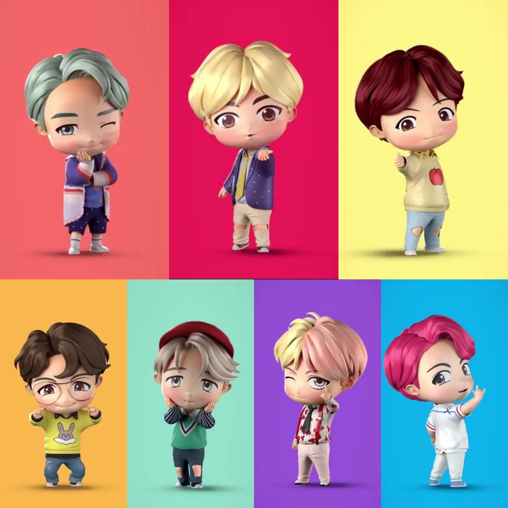 Bangtan Chibi Pin By Soph On BTS | Bts Chibi, Chibi Wallpaper, Cartoon