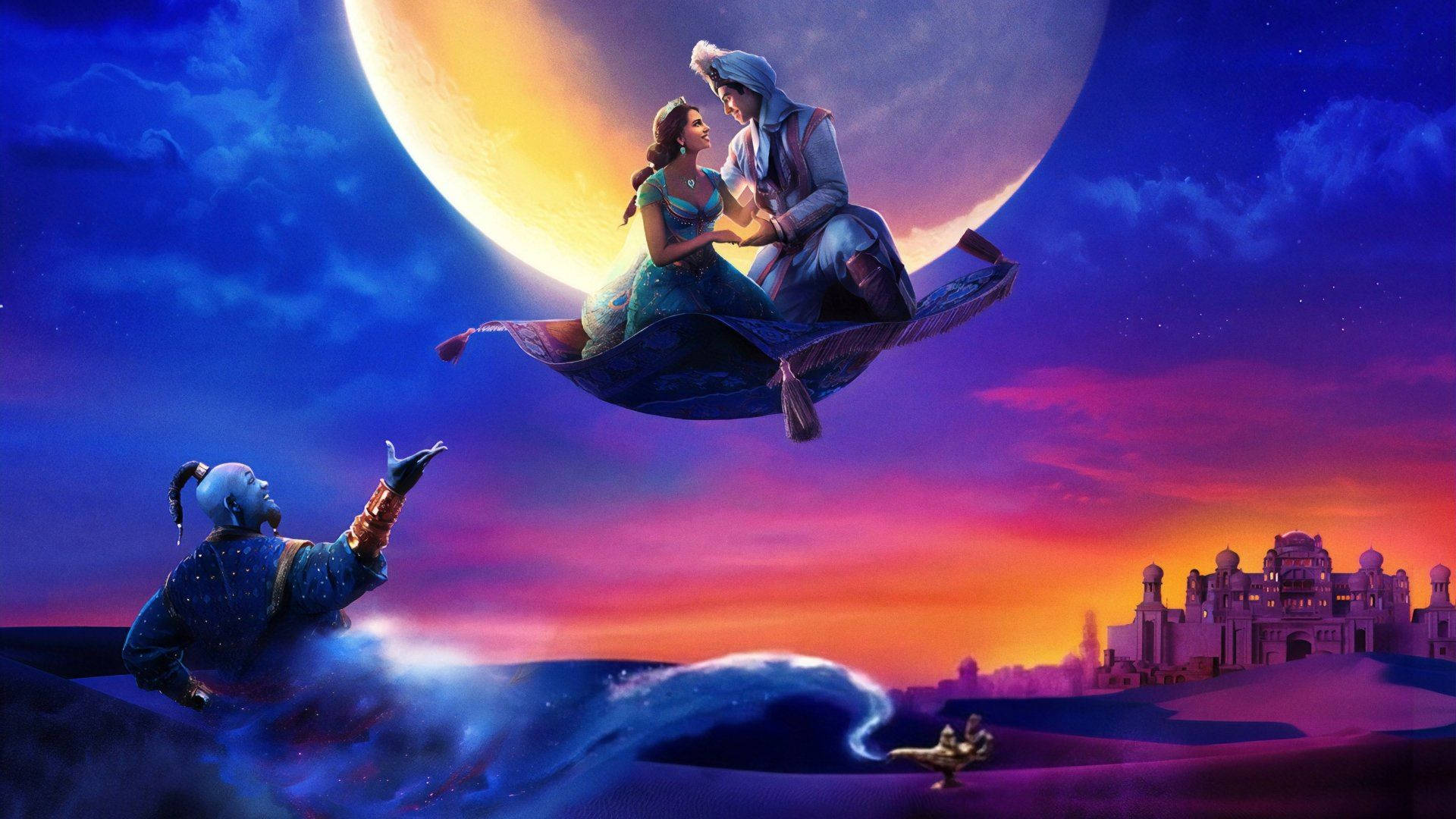 Aladdin Wallpapers Disney Ensemble HD Movie Wallpaper