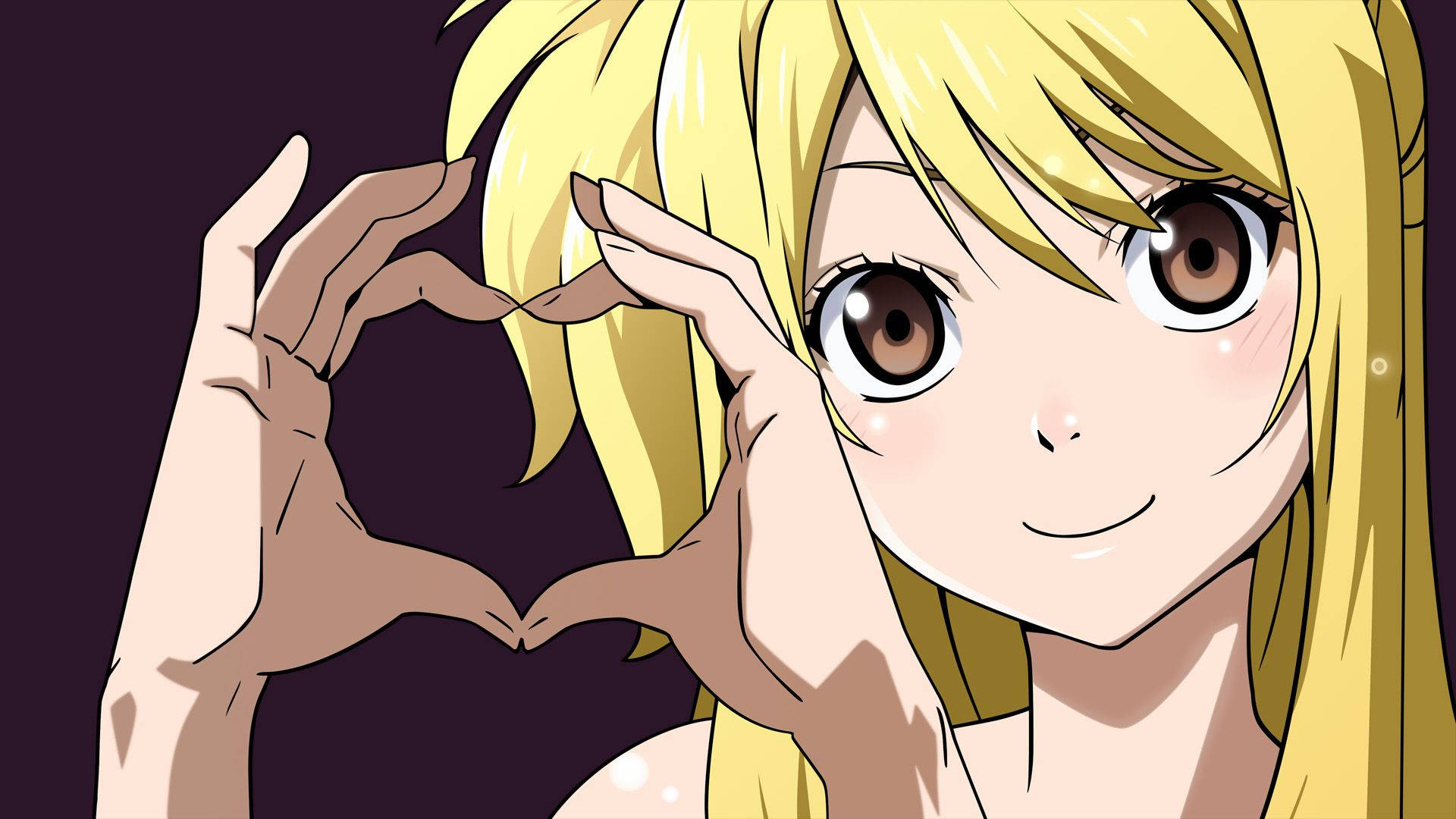Anime Girl Lucy Heartfilia Wallpaper WallpapersOK