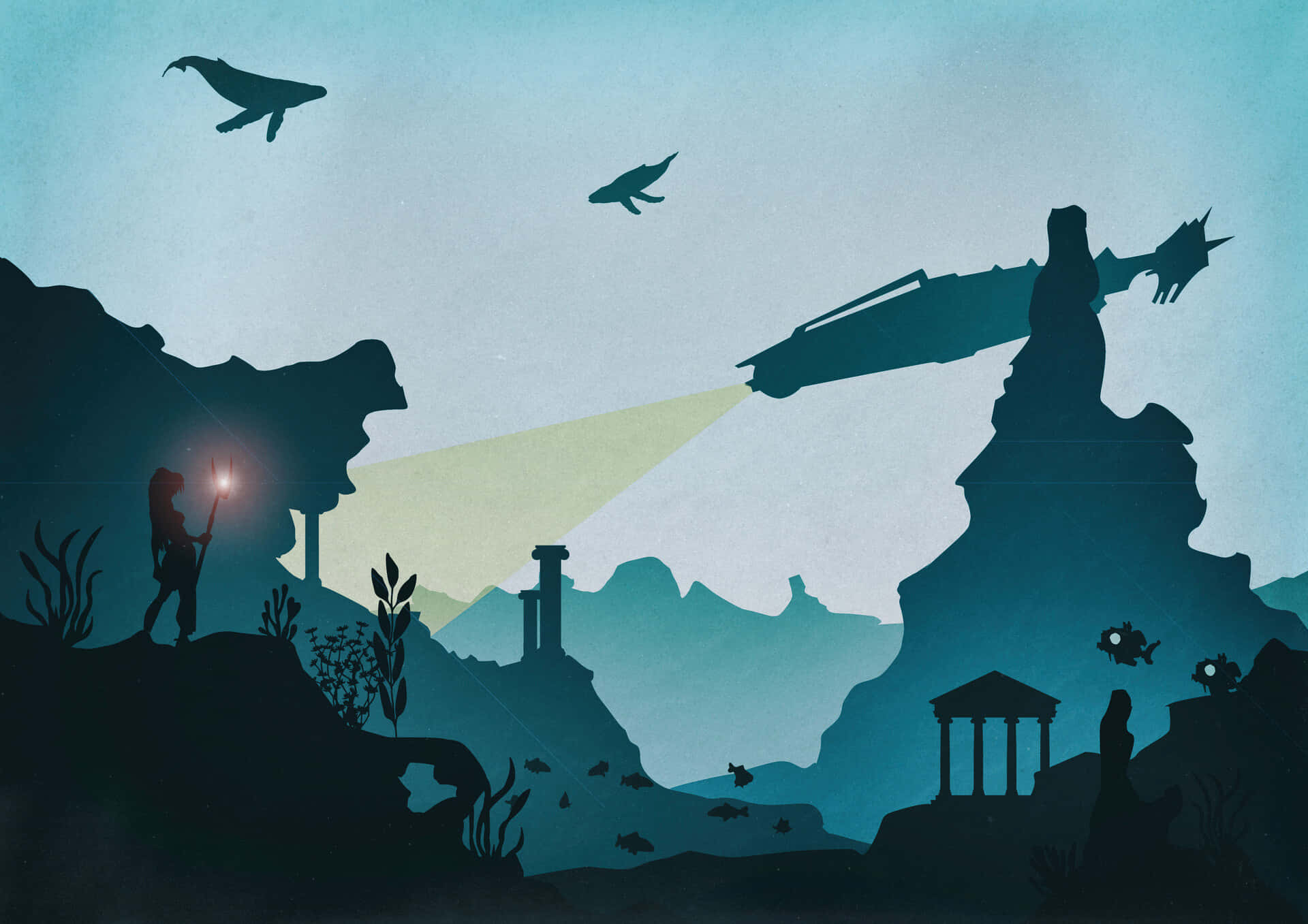 Atlantis Wallpaper Disney