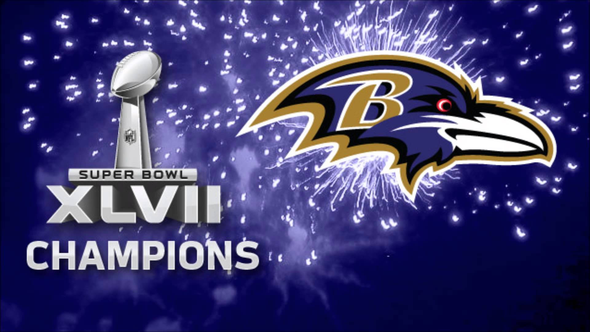 Fondo De Pantalla De Los Campeones Del Super Bowl De Los Ravens NFL: