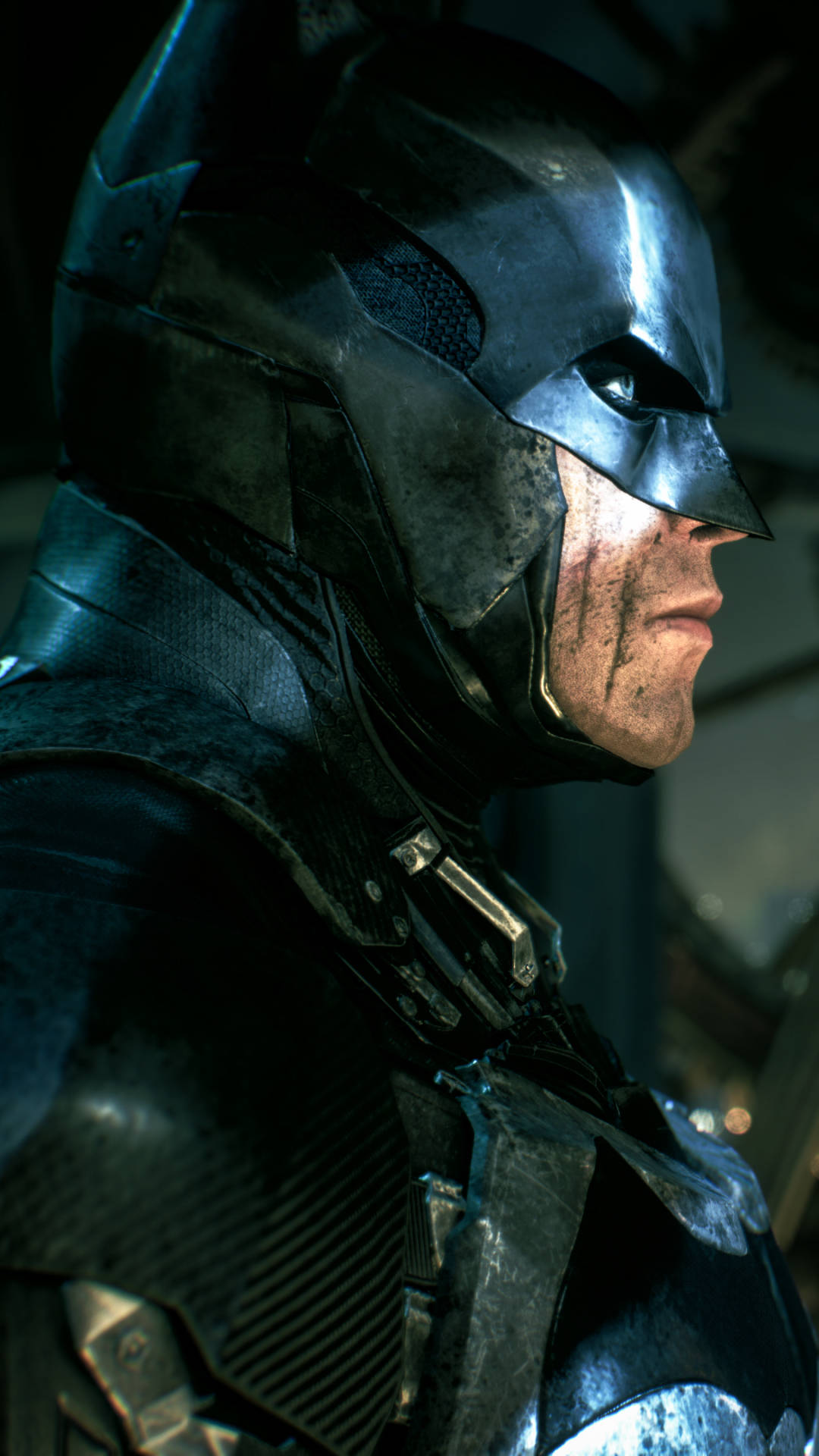 Batman Head Side View