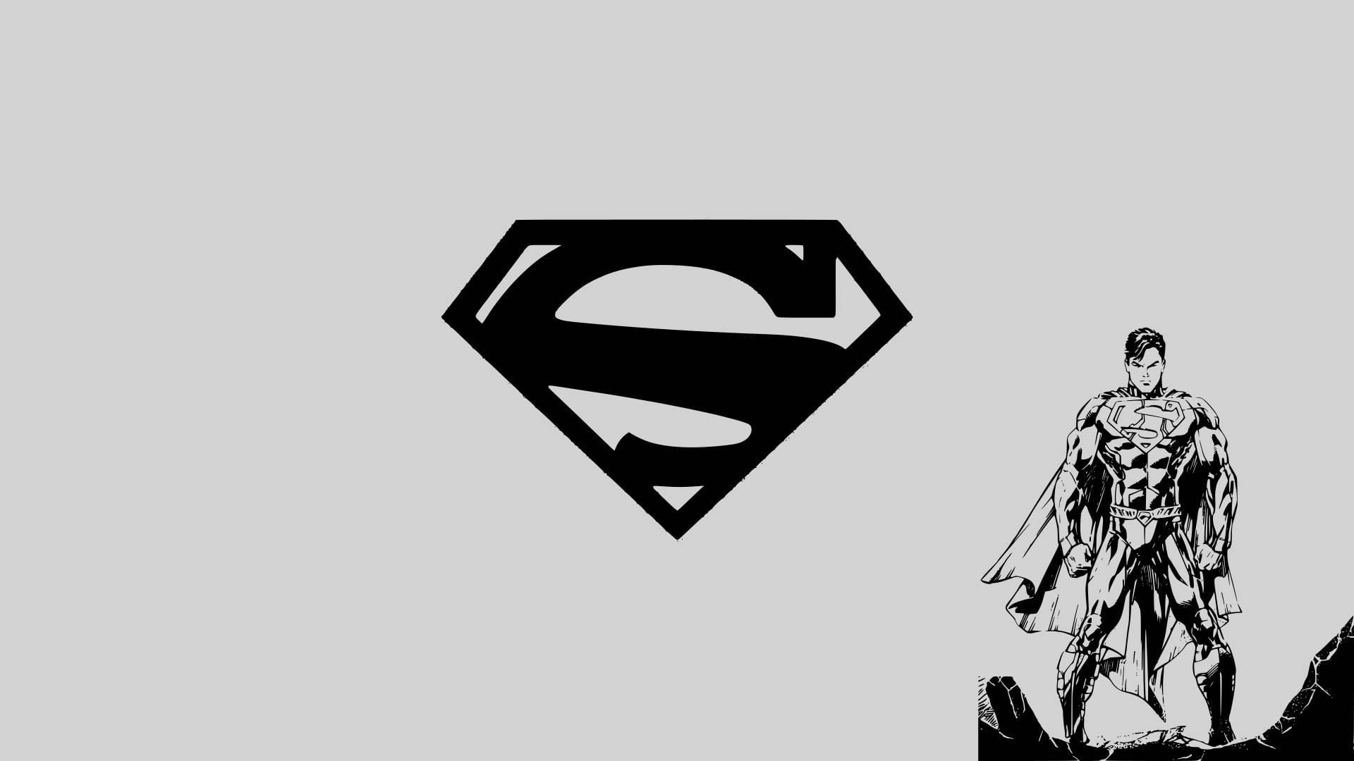 Tumblr Superman Logo Black And White