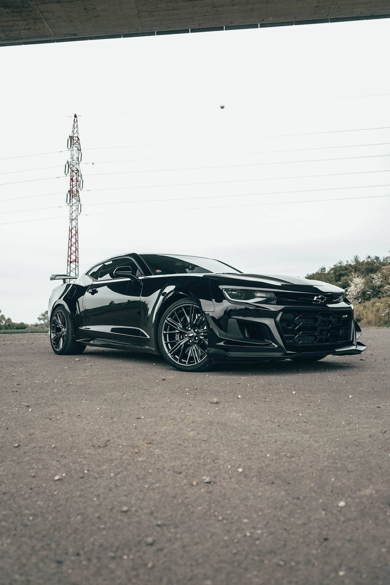 Chevrolet Camaro Zl1 Black Auto Wallpaper 1920x1080 Full