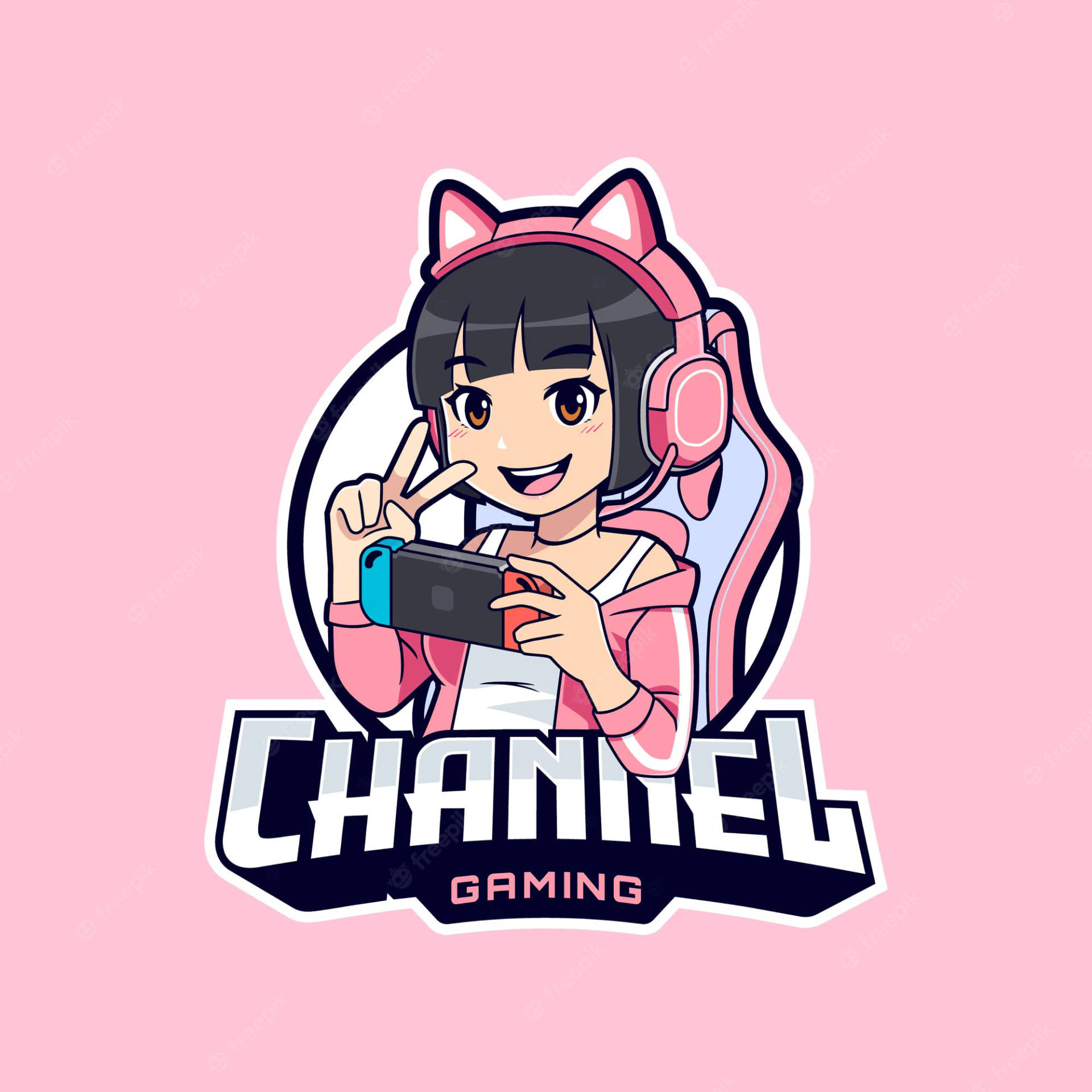 Gamer Girl Logo