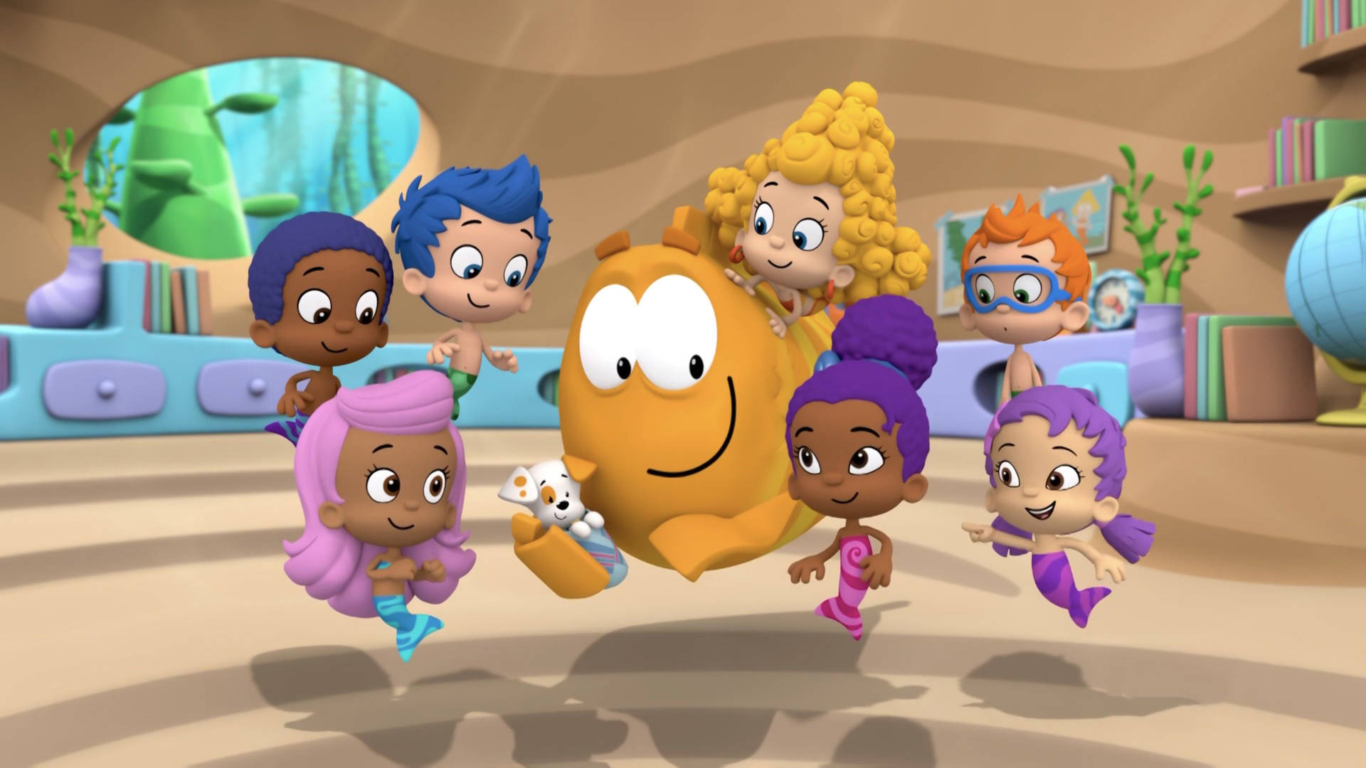 Printable Bubble Guppies Puppy