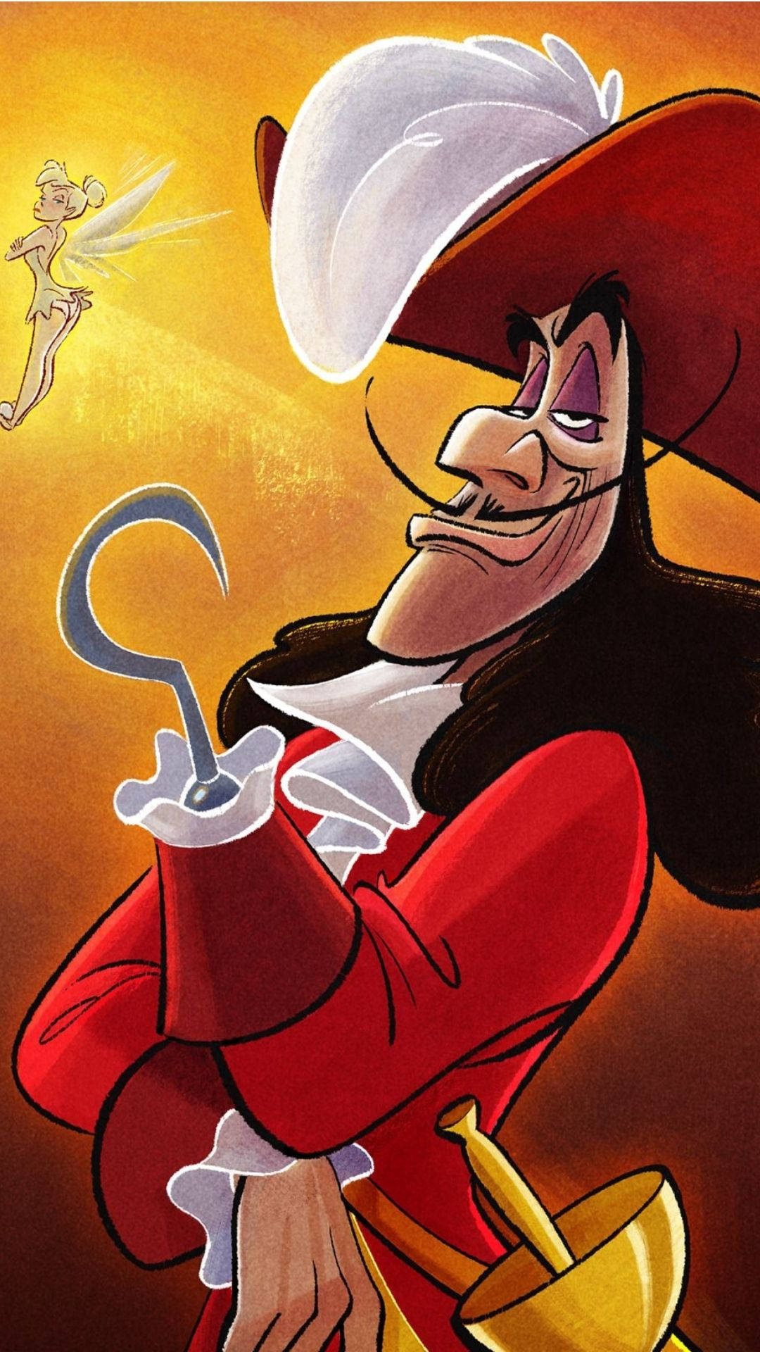 Captain Hook Wallpaper PETER PAN, From Left: Wendy Darling, Peter Pan,