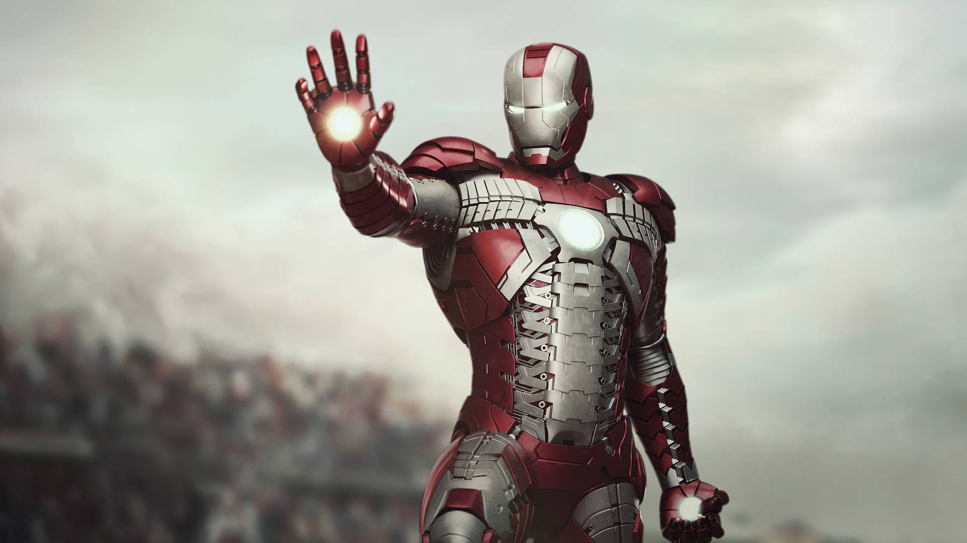 Download Iron Man Armor Standing Pose Wallpaperscom
