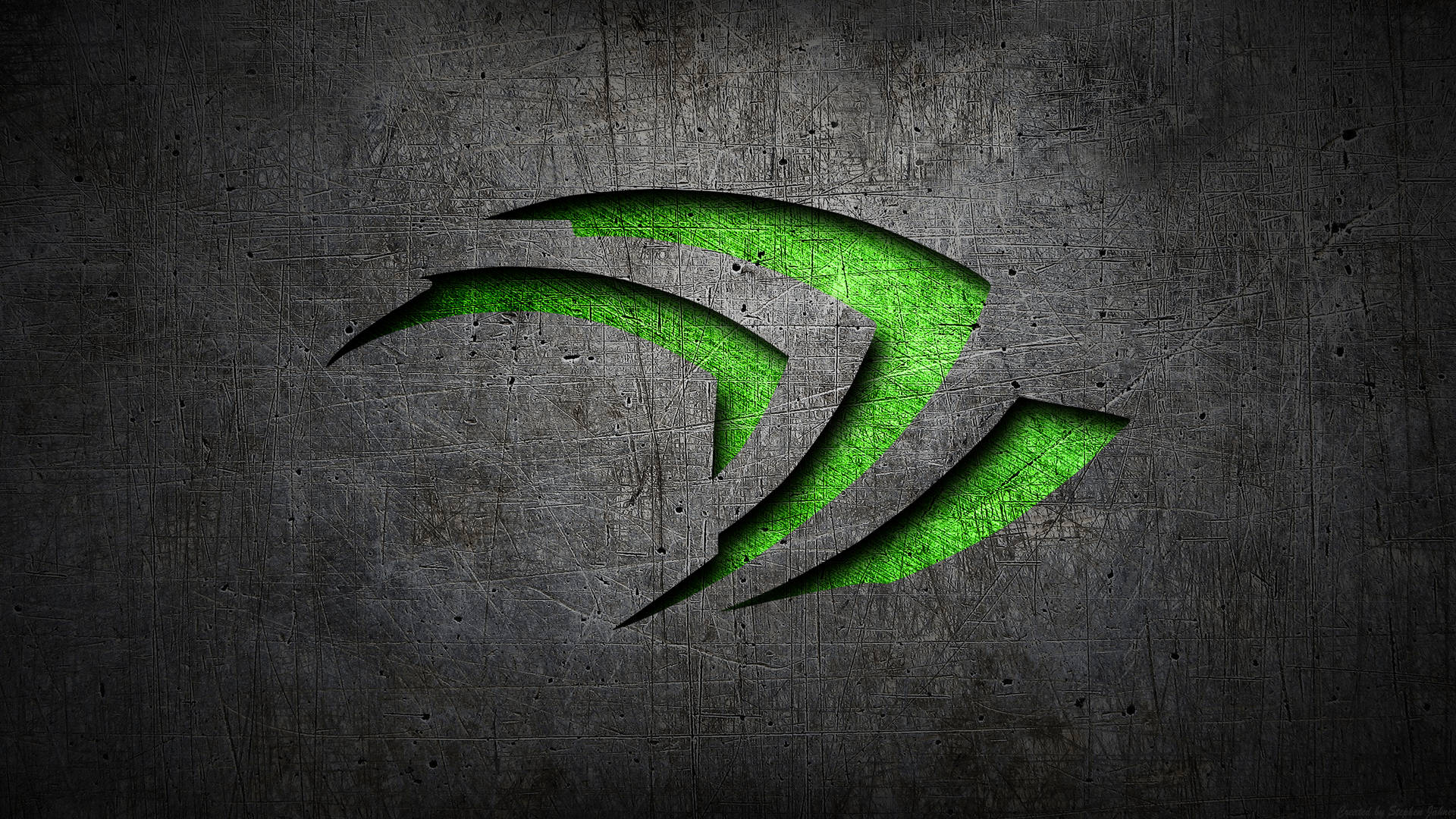Nvidia Logo 1920x1080 HD Wallpaper: NVIDIA Logo, Green, Black, Nvidia