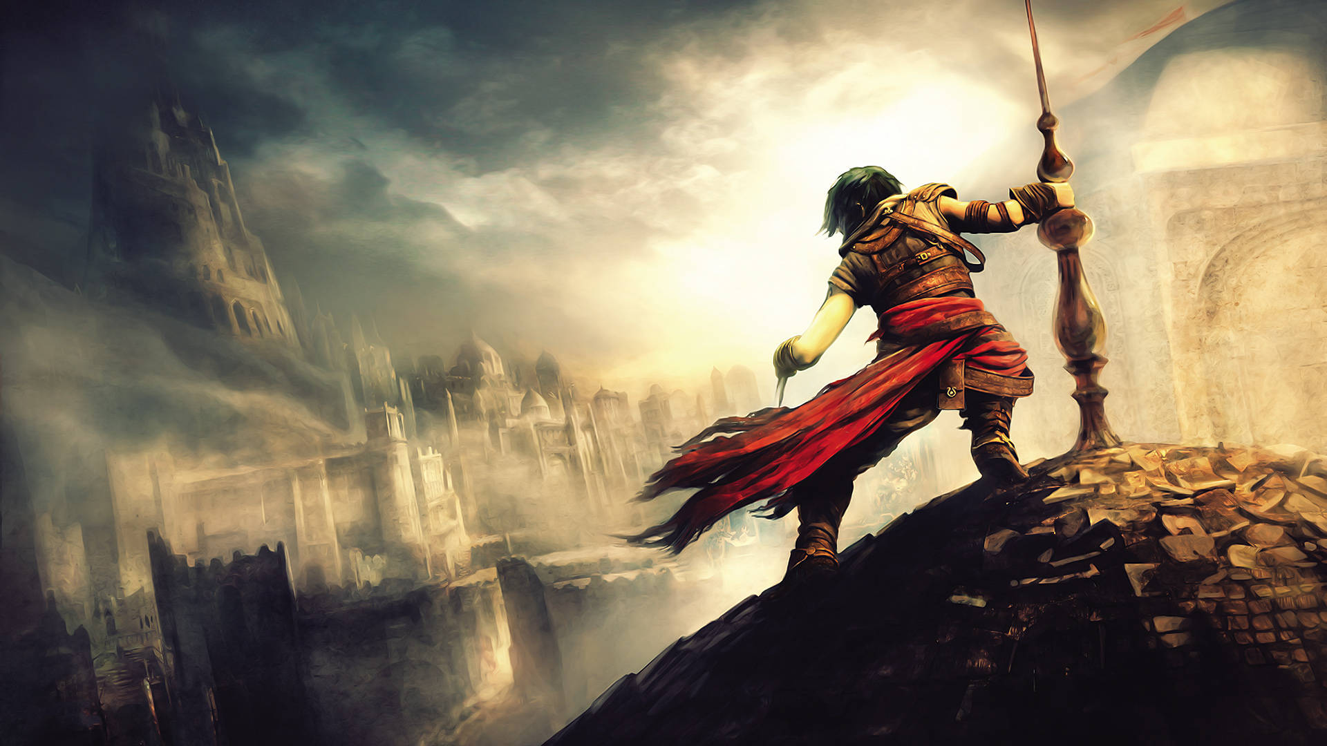Courageous Prince Of Persia Wallpaper WallpapersOK