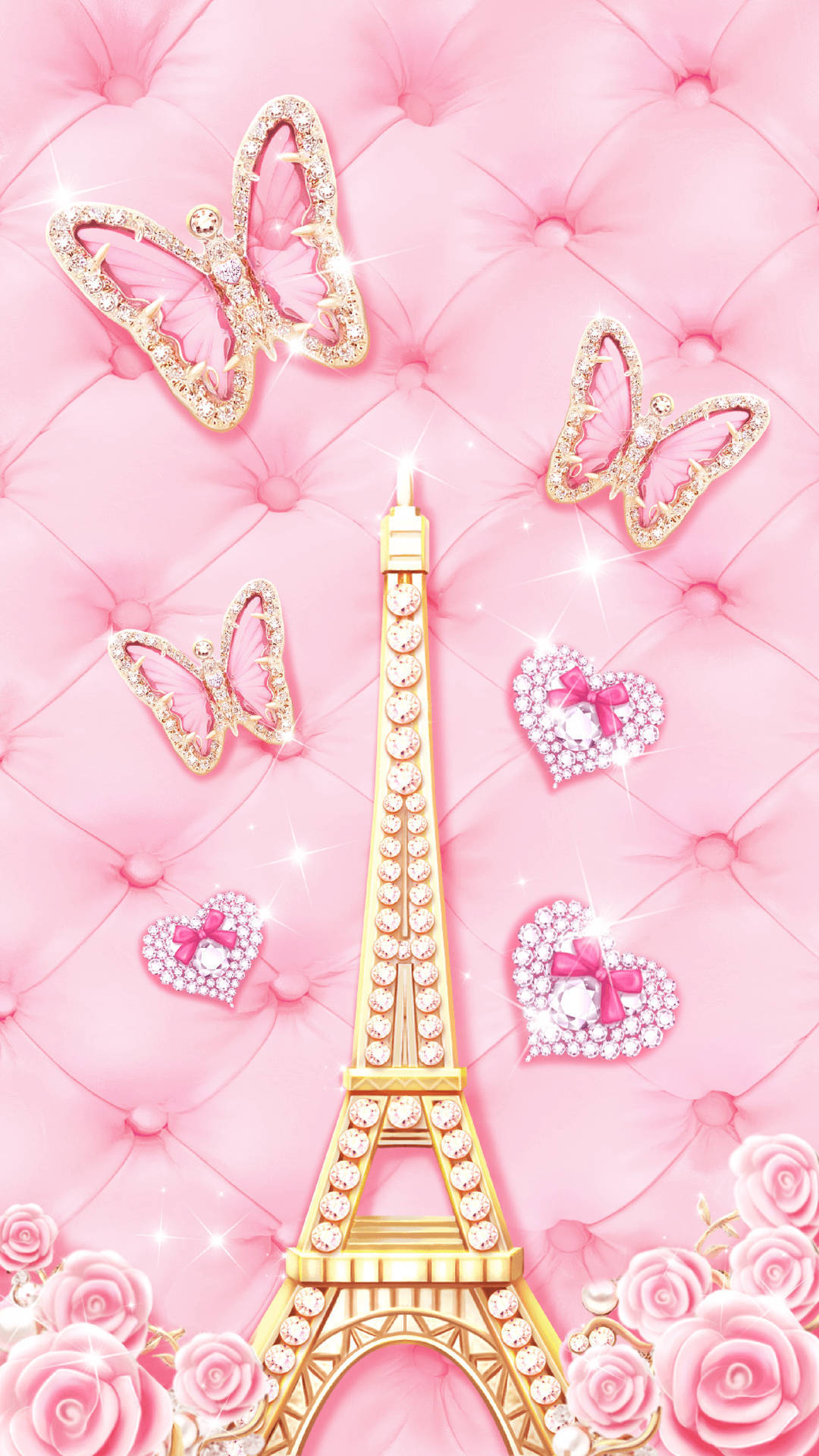 Pink cute girl wallpaper store