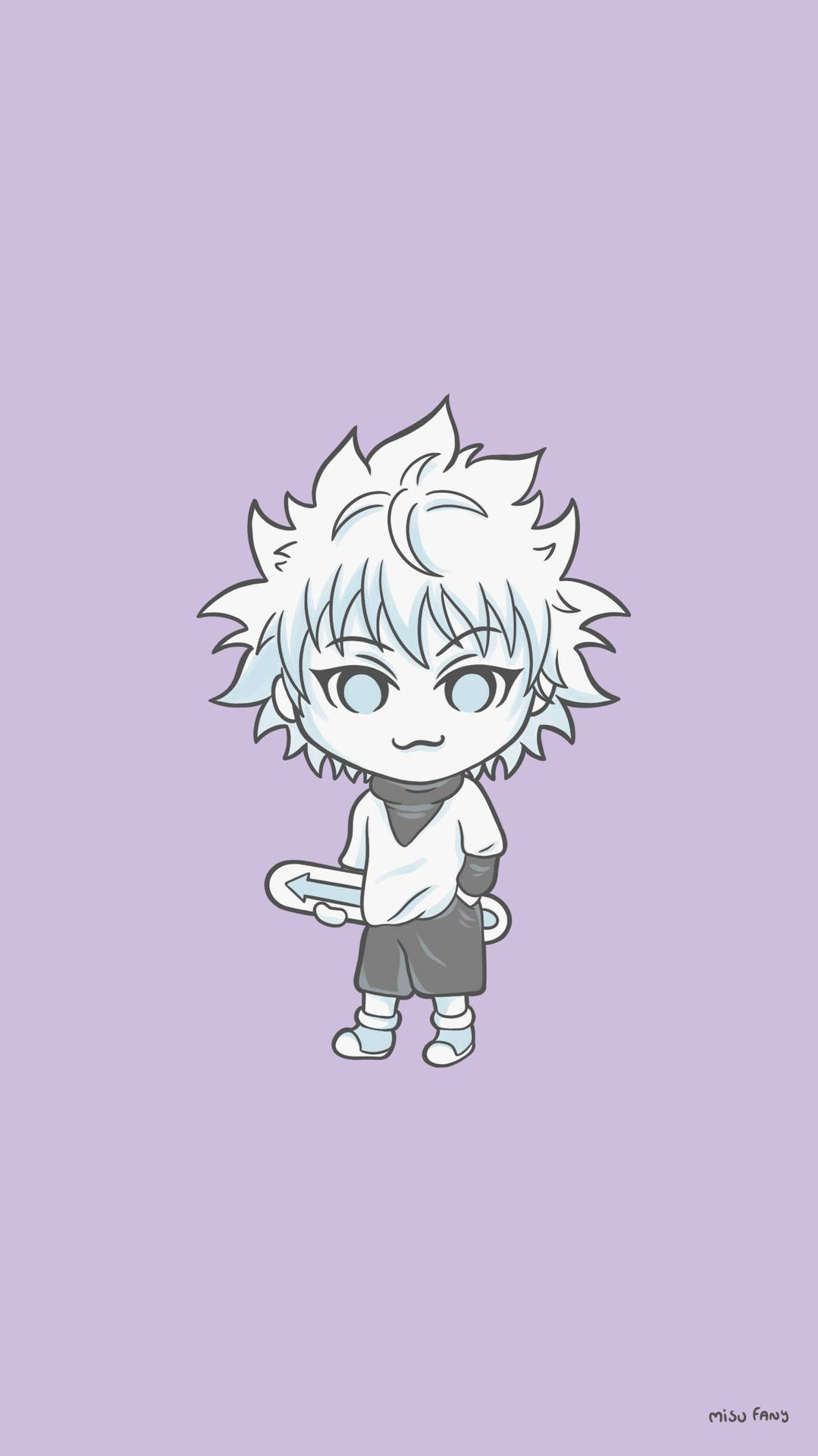 Papel De Parede Killua Chibi Killua Uwu