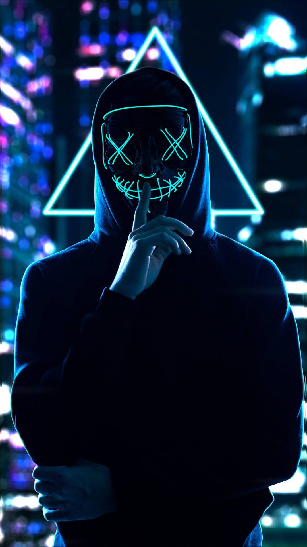 The Purge Mask Wallpaper Purge Mask Mob Wallpaper | WallpapersOK