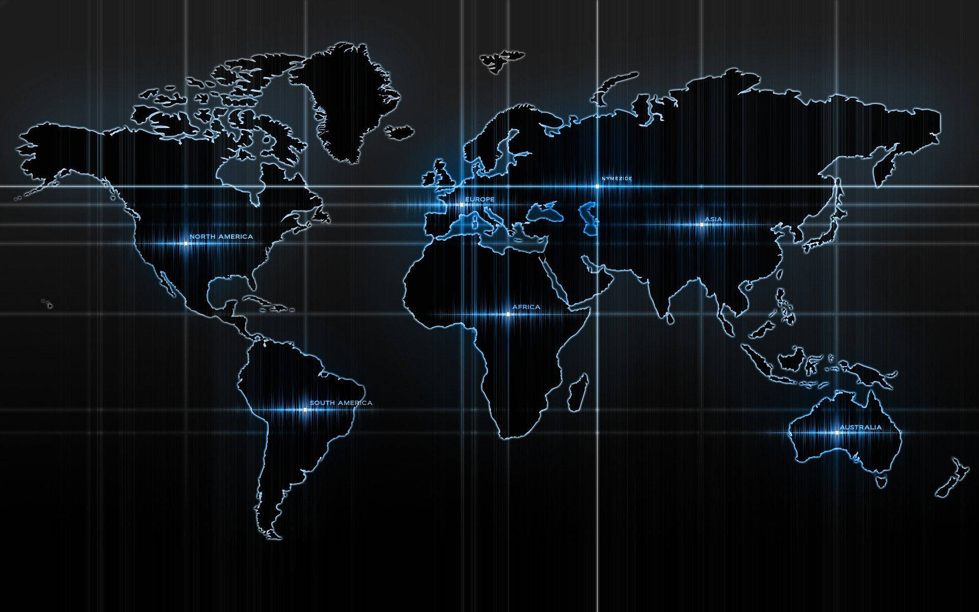 Dark Aesthetic World Map Wallpaper WallpapersOK