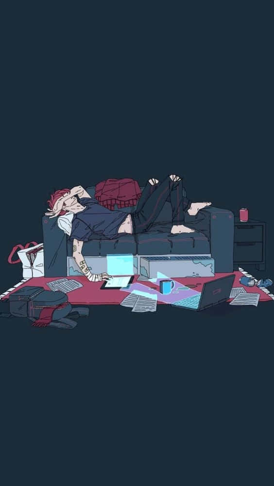 Depressed Anime Boy Wallpapers | WallpapersOK