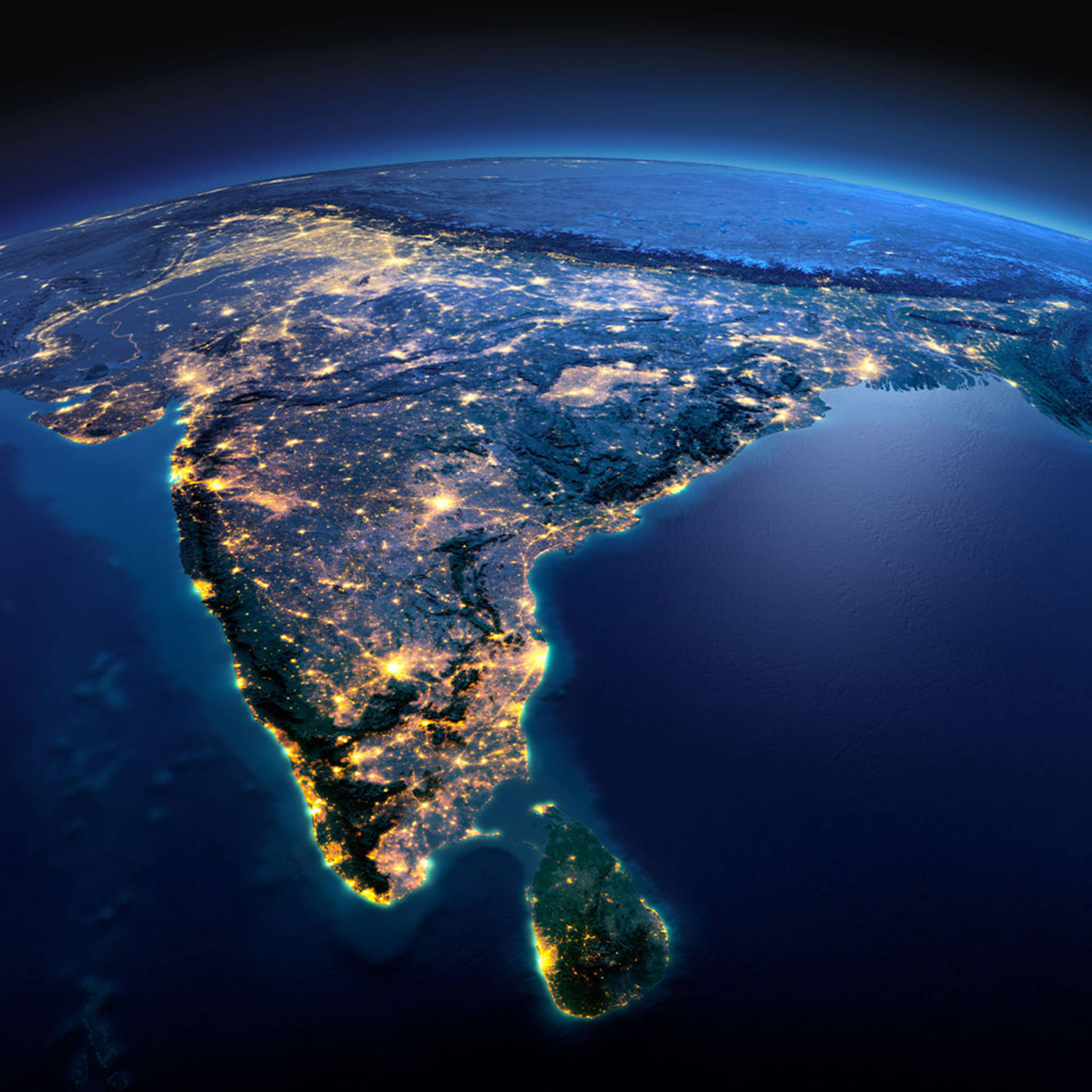 India Map Wallpaper 1080p