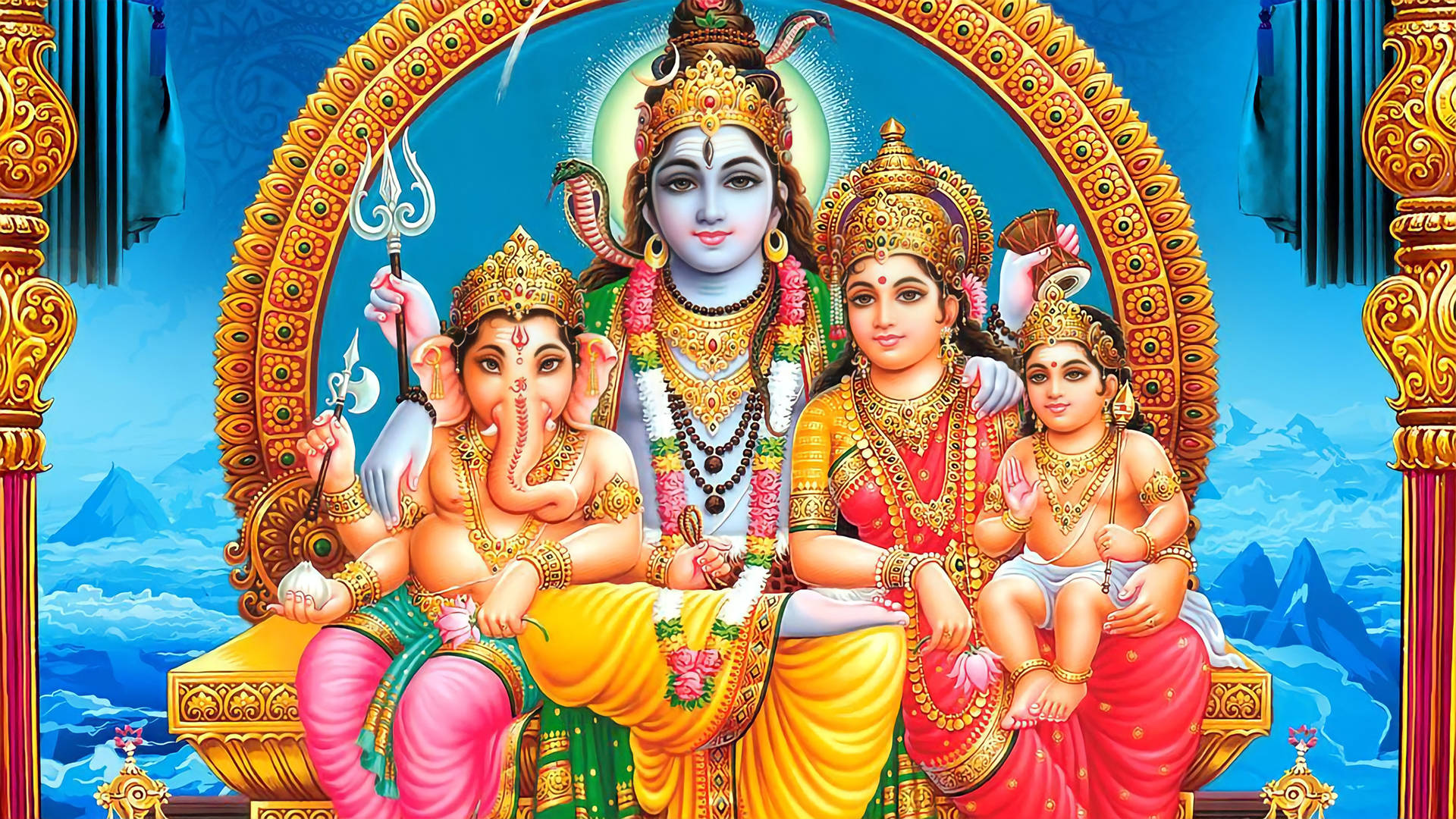 Shiv parvati images hd store