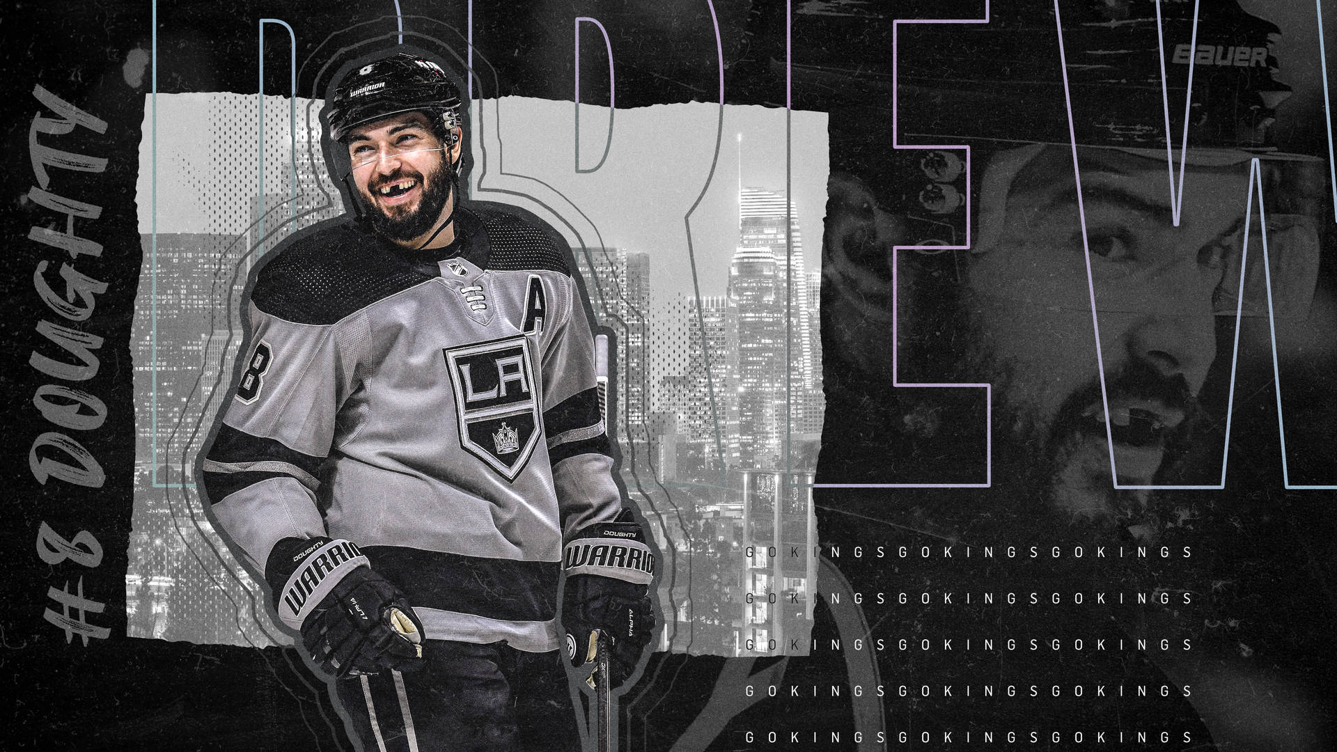 Drew Doughty Wallpaper Kings New Pairs To Doughty's Benefit; Clarke's