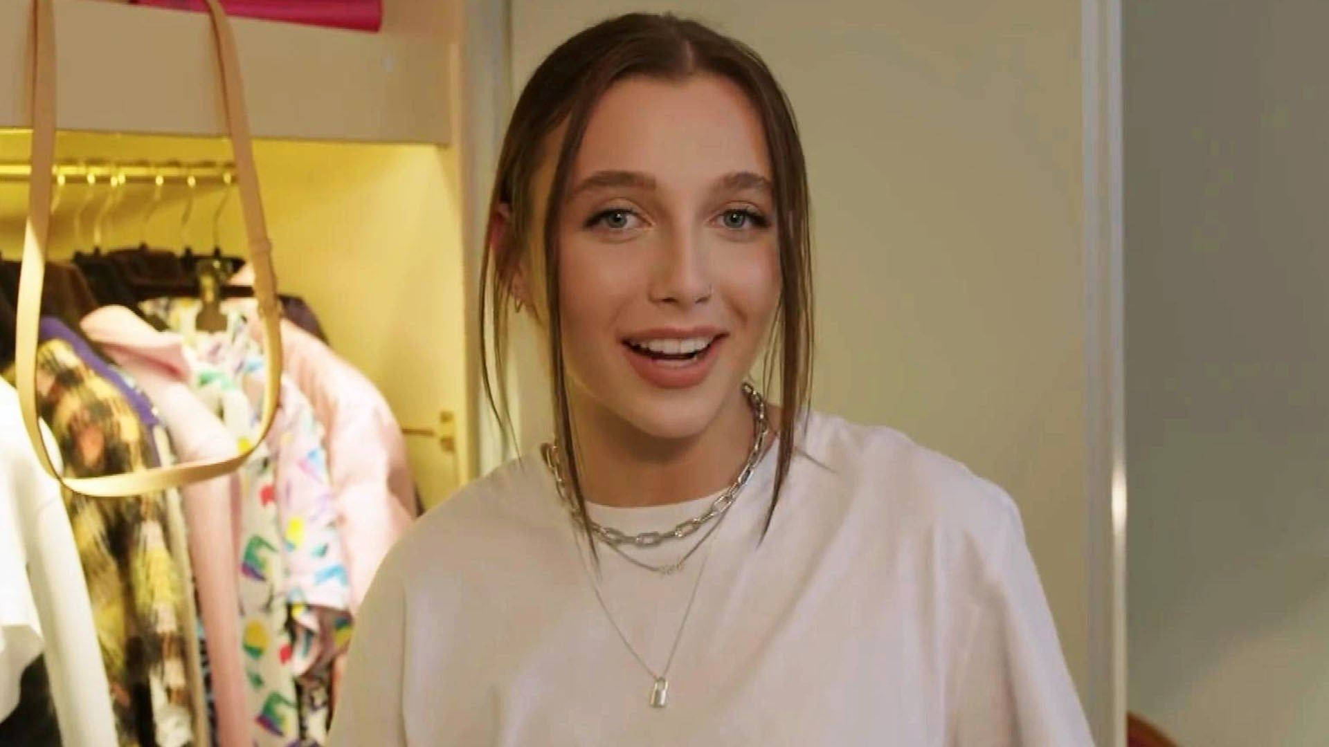 Emma chamberlain padlock necklace store