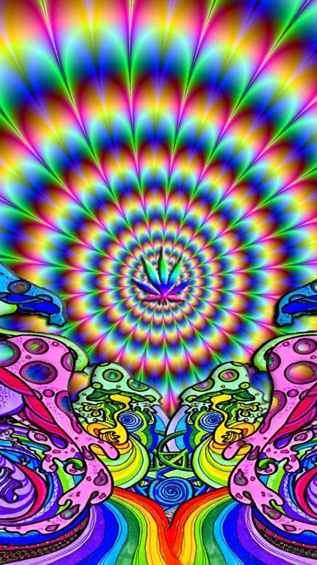 Beautiful Psychedelic Art Wallpaper Psychedelic Art 4 Art Print
