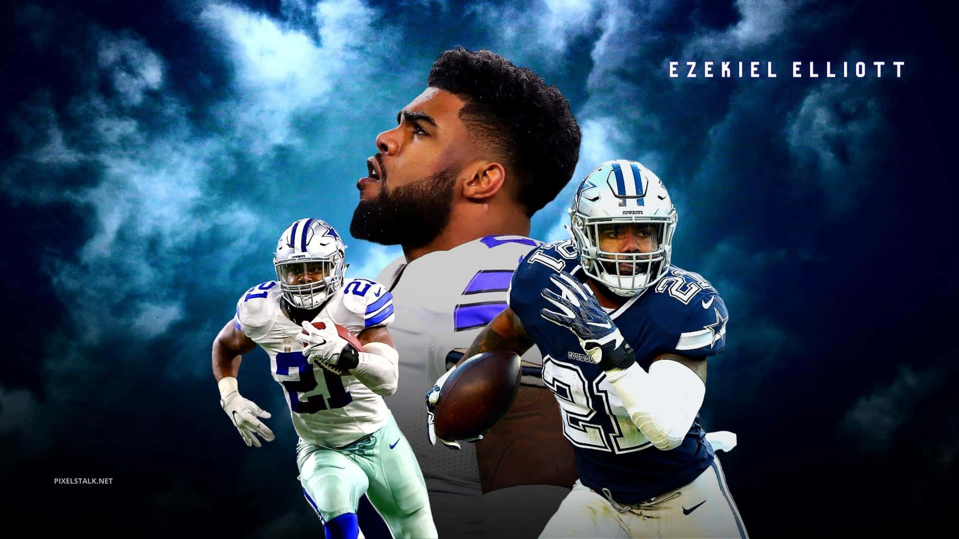Ezekiel Elliott Football Wallpaper Photos: Ezekiel Elliot Through His