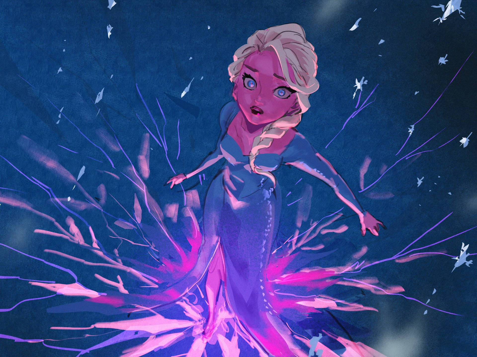 Let It Go Elsa Frozen Wallpaper Disney's Frozen "Let It Go" Sequence