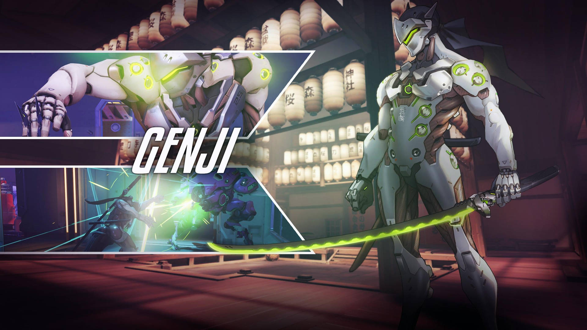 Overwatch Genni Wallpaper For Genji Mercy Overwatch 4K Wallpaper #22