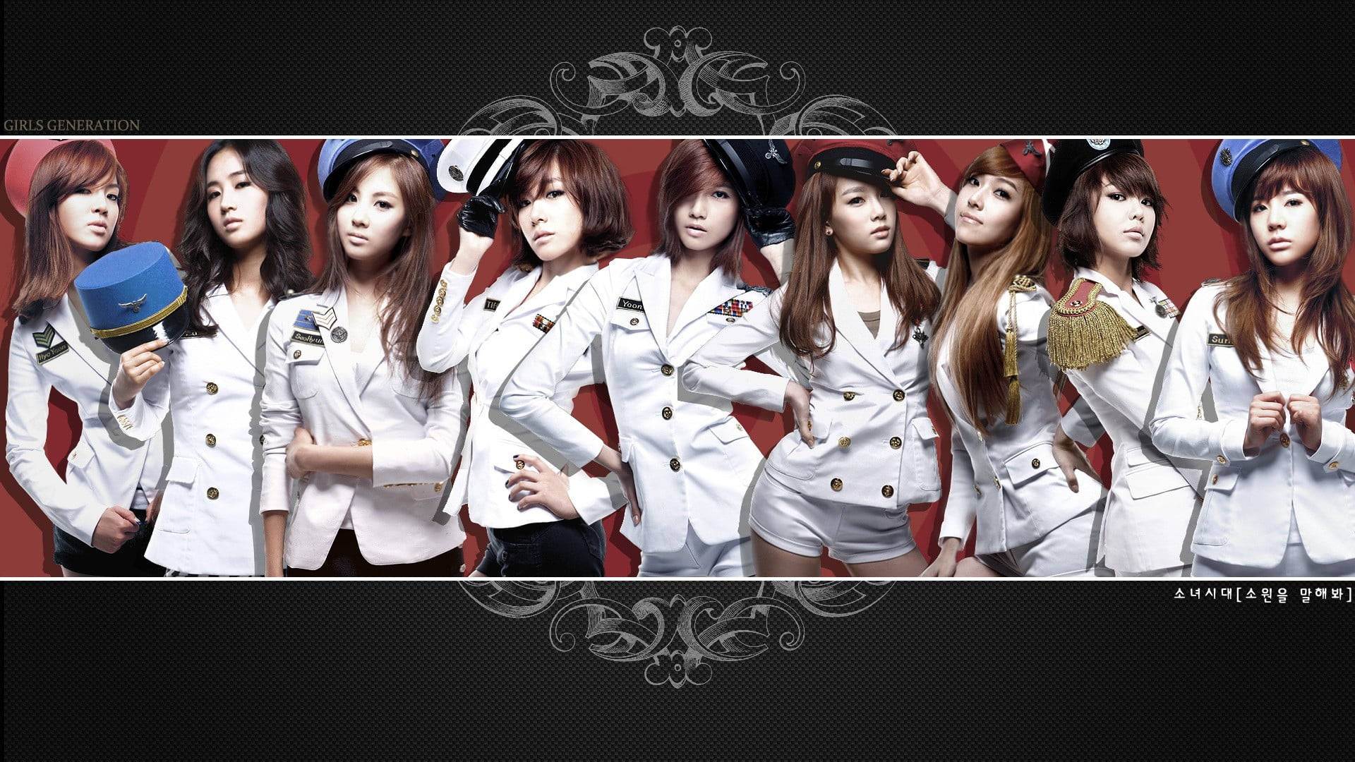 Girls Generation Wallpaper Names Colorful Girls' Generation Wallpaper