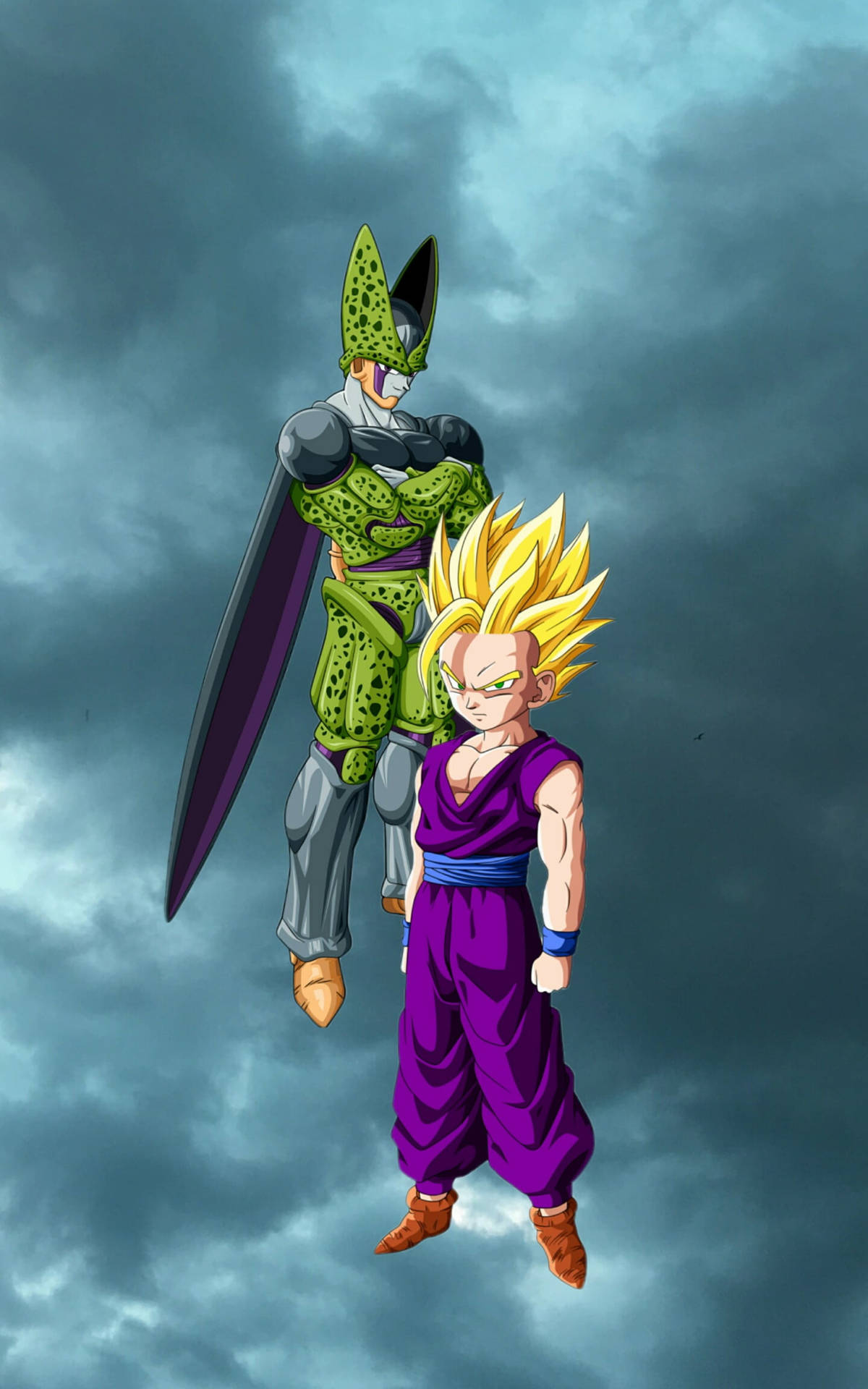 Papel De Parede Gohan Super Saiyan 2 Vs Celular 100+] Papel De Parede