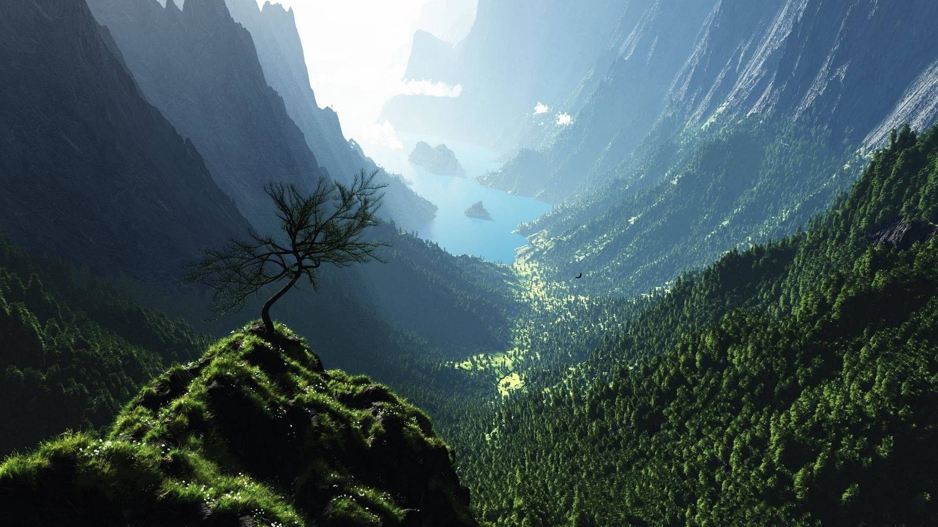 Hd Mountains Wallpaper Wallpaper WallpapersOK