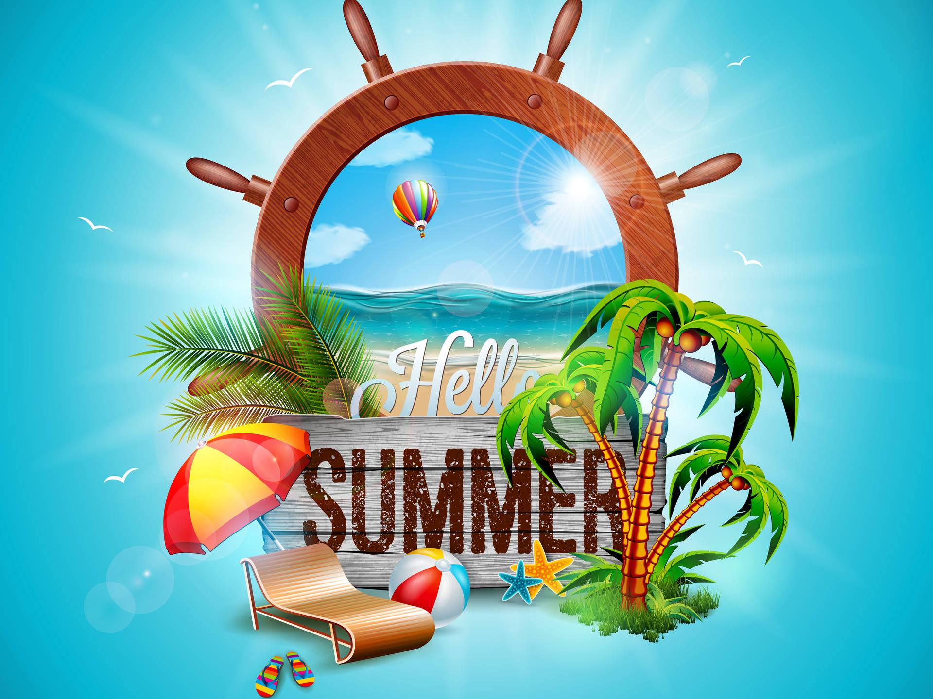 Hello Summer Wallpaper Wallpapers