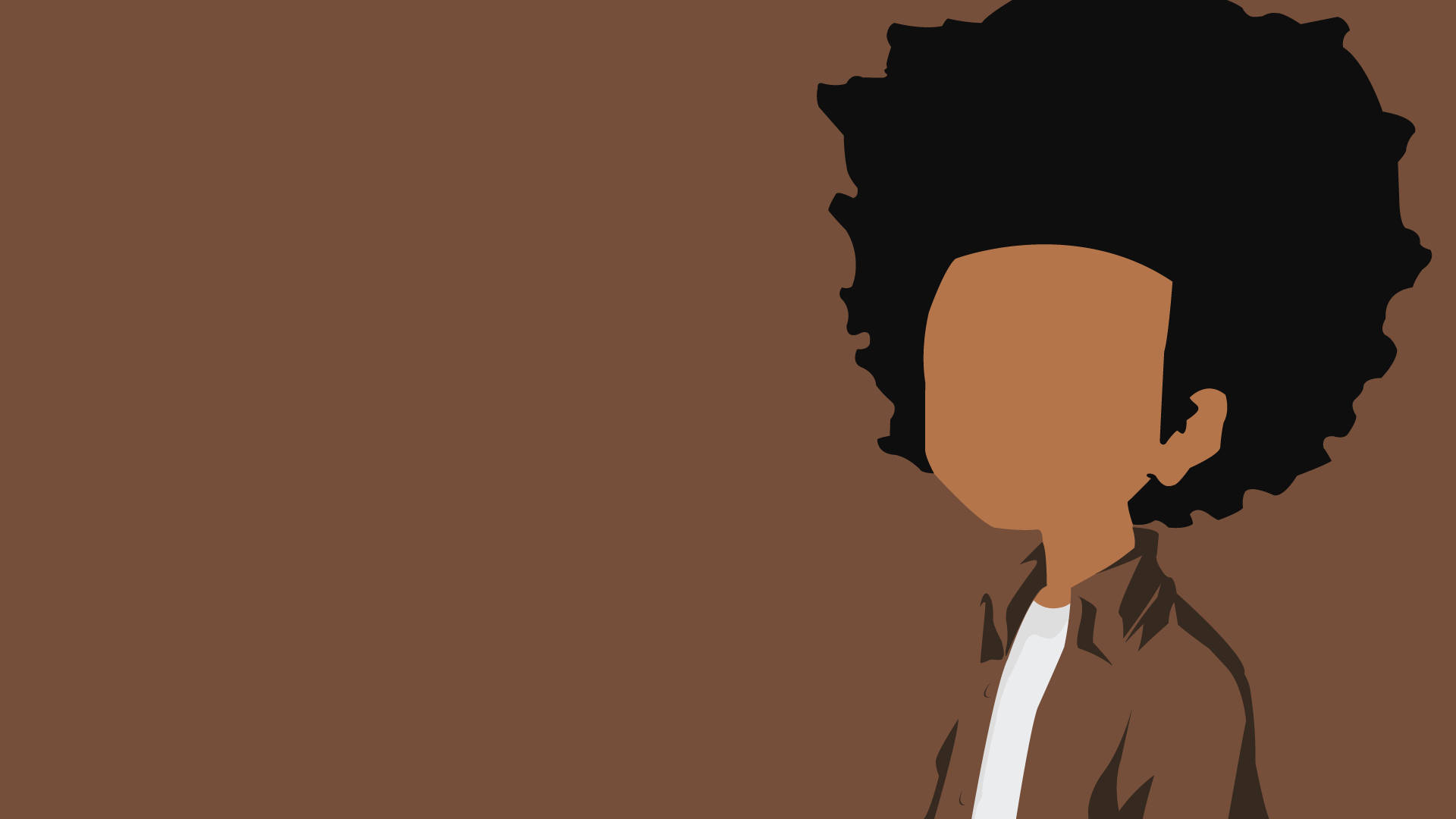Huey Freeman Vs Samurai Afro Huey Freeman (The Boondocks) By