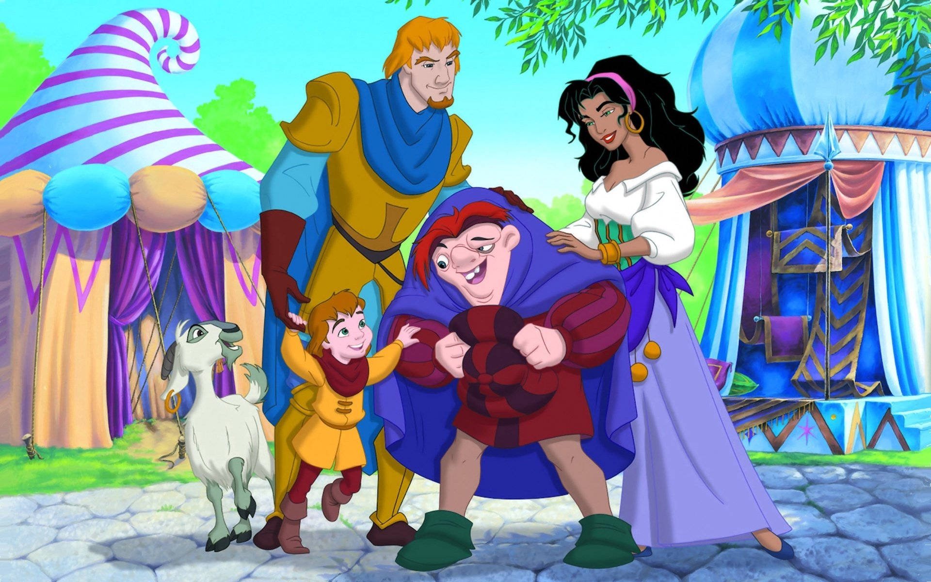 Quasimodo Magenta Hunchback Of Notre Dame Quasimodo Outside Wallpaper