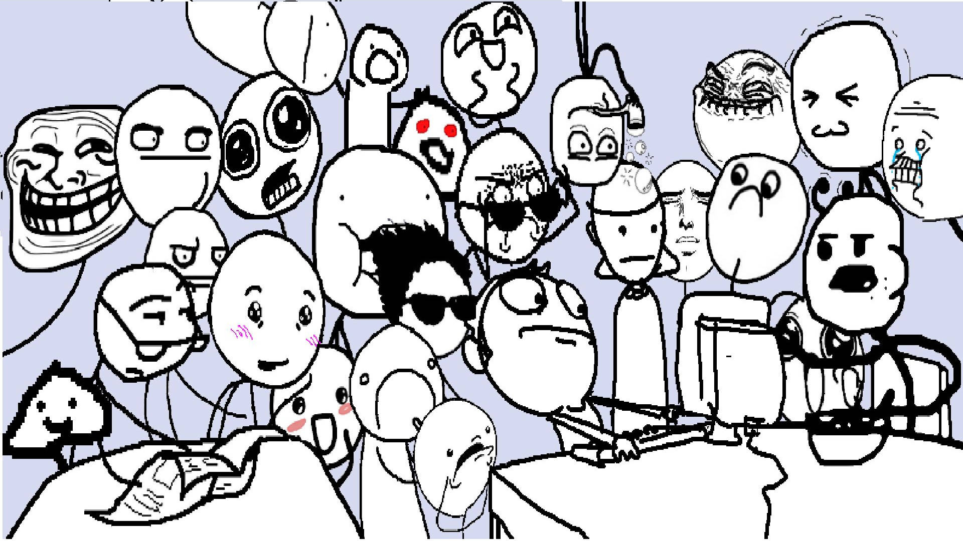 Internet Memes Faces Internet Memes Can Lead Teens To Fame, Good