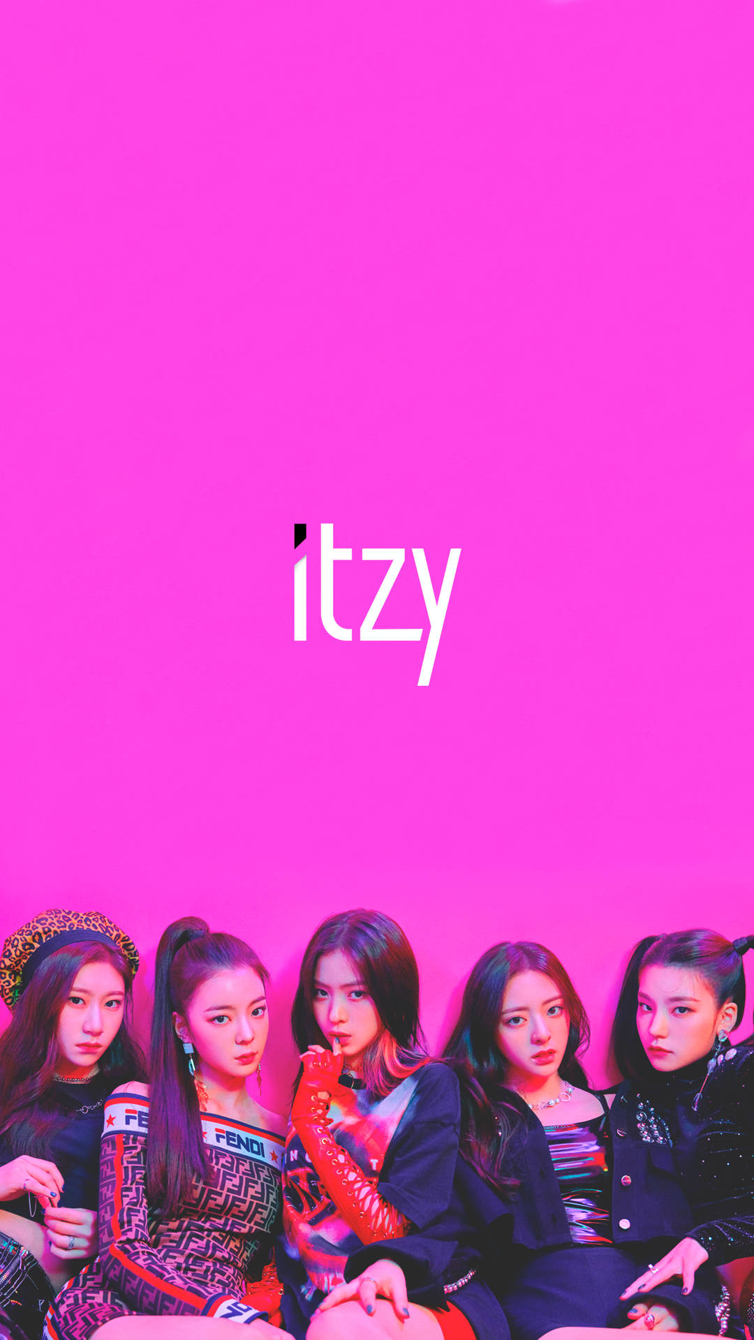 Itzy Name Wallpaper Itzy 2020 JYP, Withmuu POB) ITZY 2nd Album GOLD