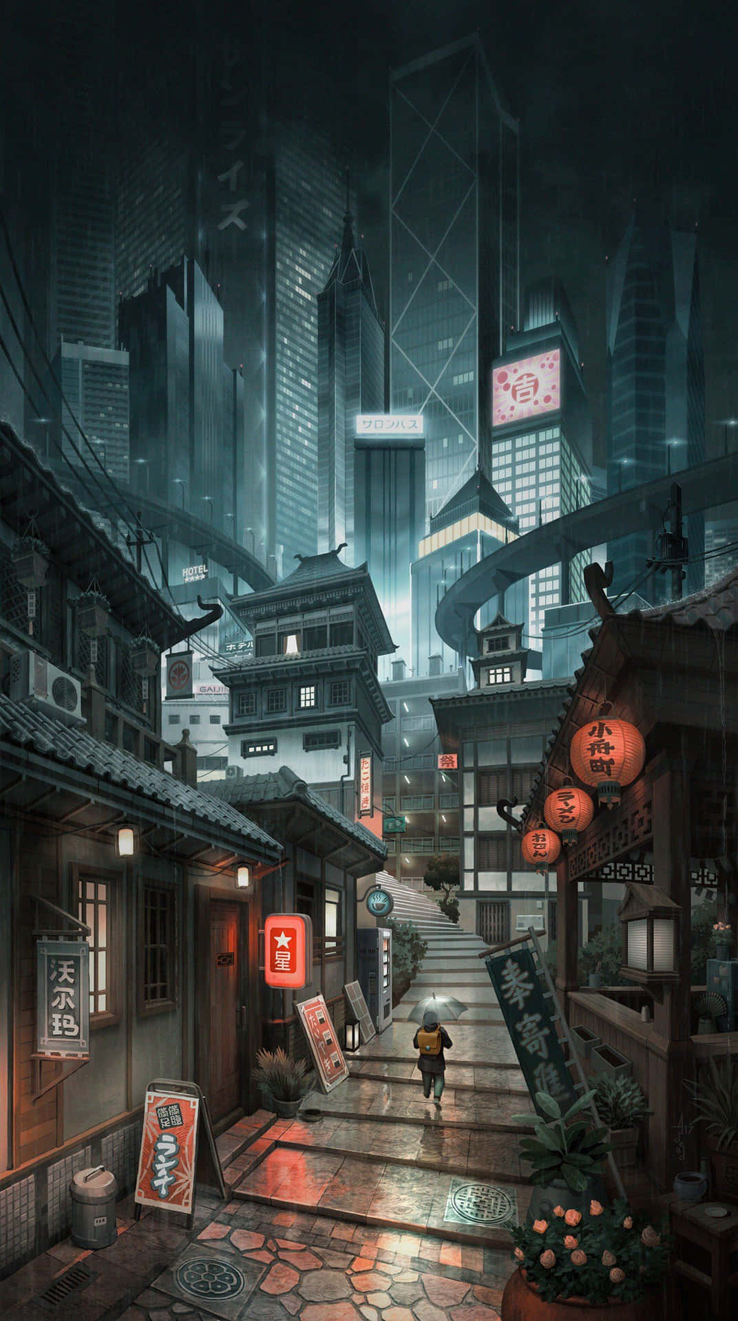 Japanese wallpaper phone store