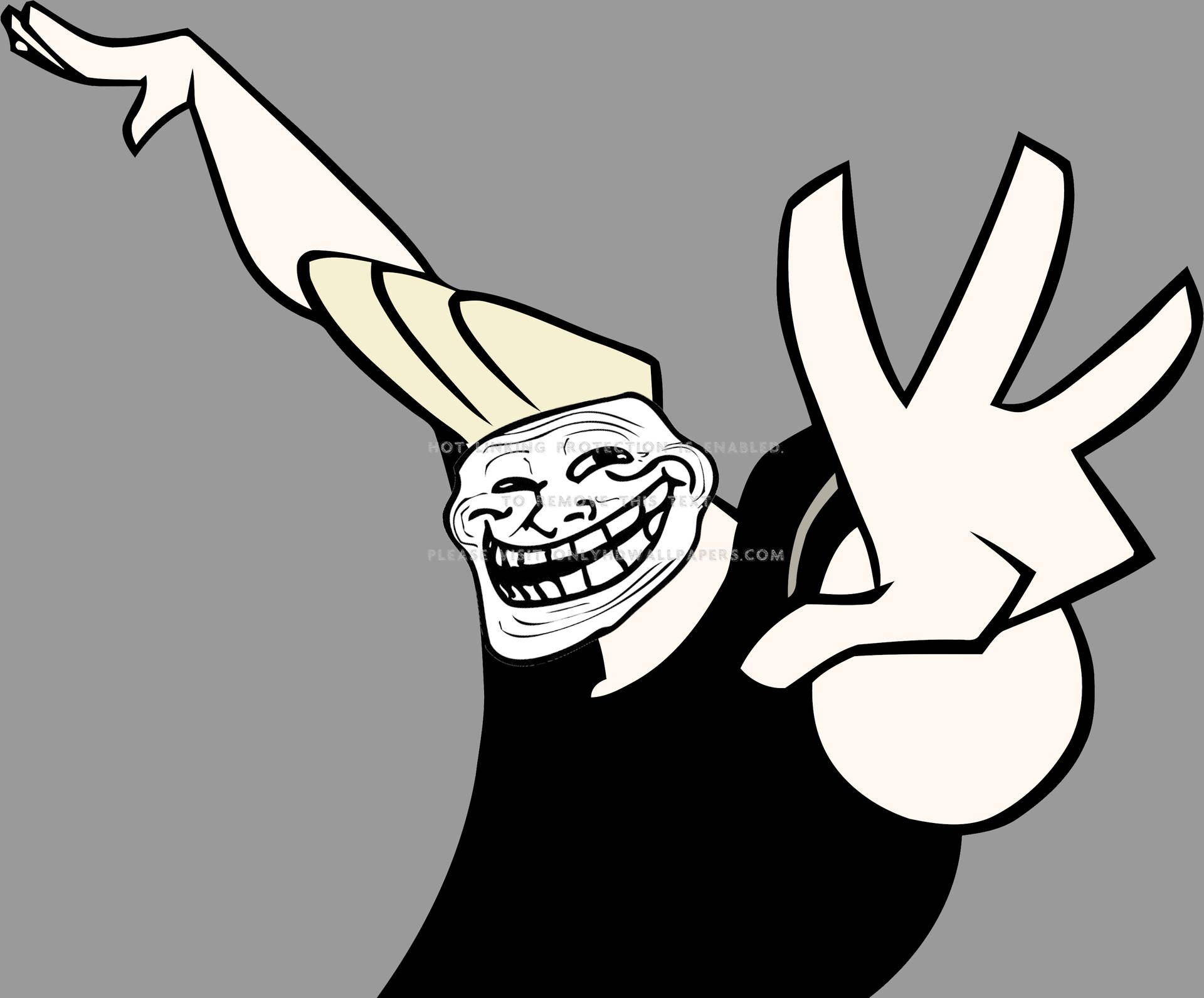Johnny Bravo Trollface Hq Steam Workshop::mods Do Clash!!!!1
