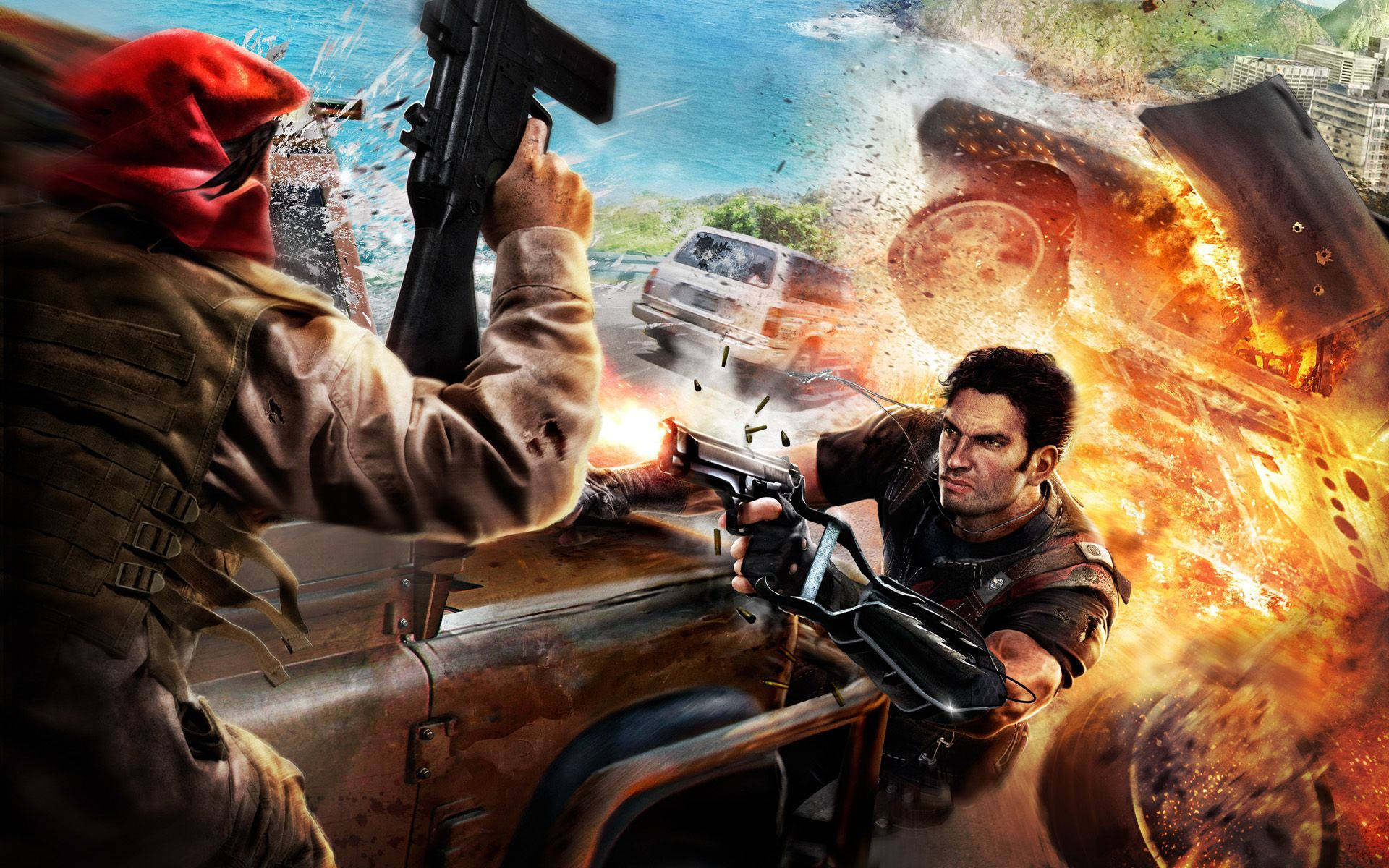 Jc2 Wallpapers Just Cause 2 Picture Icon PNG Transparent Background,