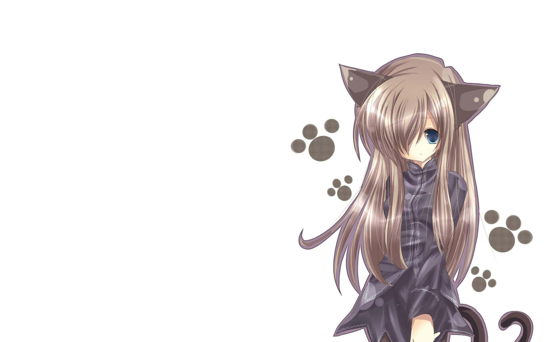 Kawaii Neko Anime Wallpaper