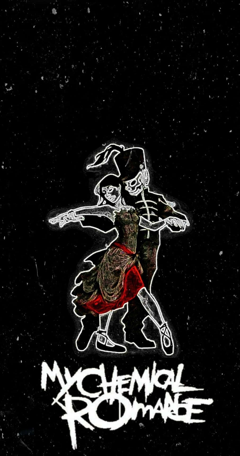 Mcr Skeleton M C R Skeleton Dance Artwork Wallpaper | WallpapersOK