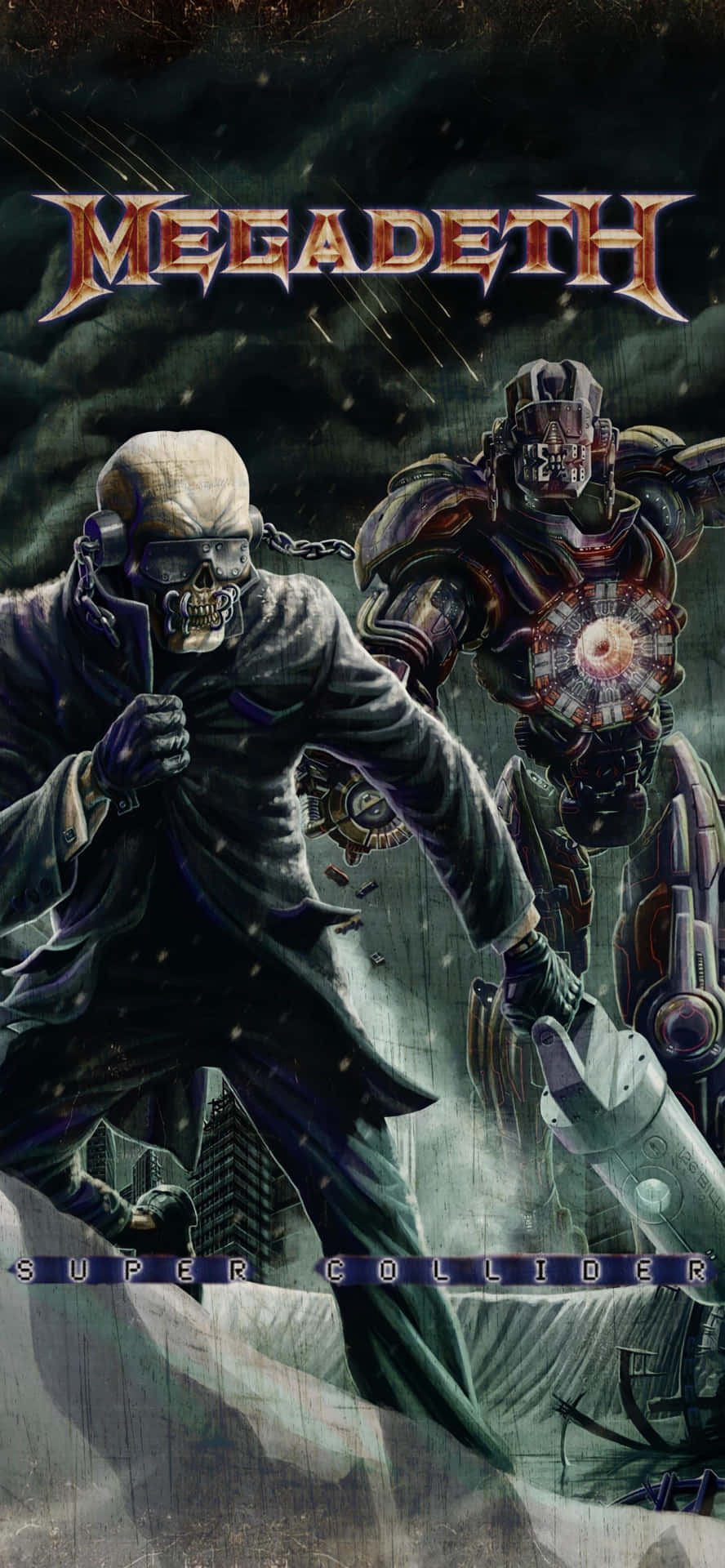 Megadeth Wallpapers Megadeth #8 Greeting Card By Thalia England