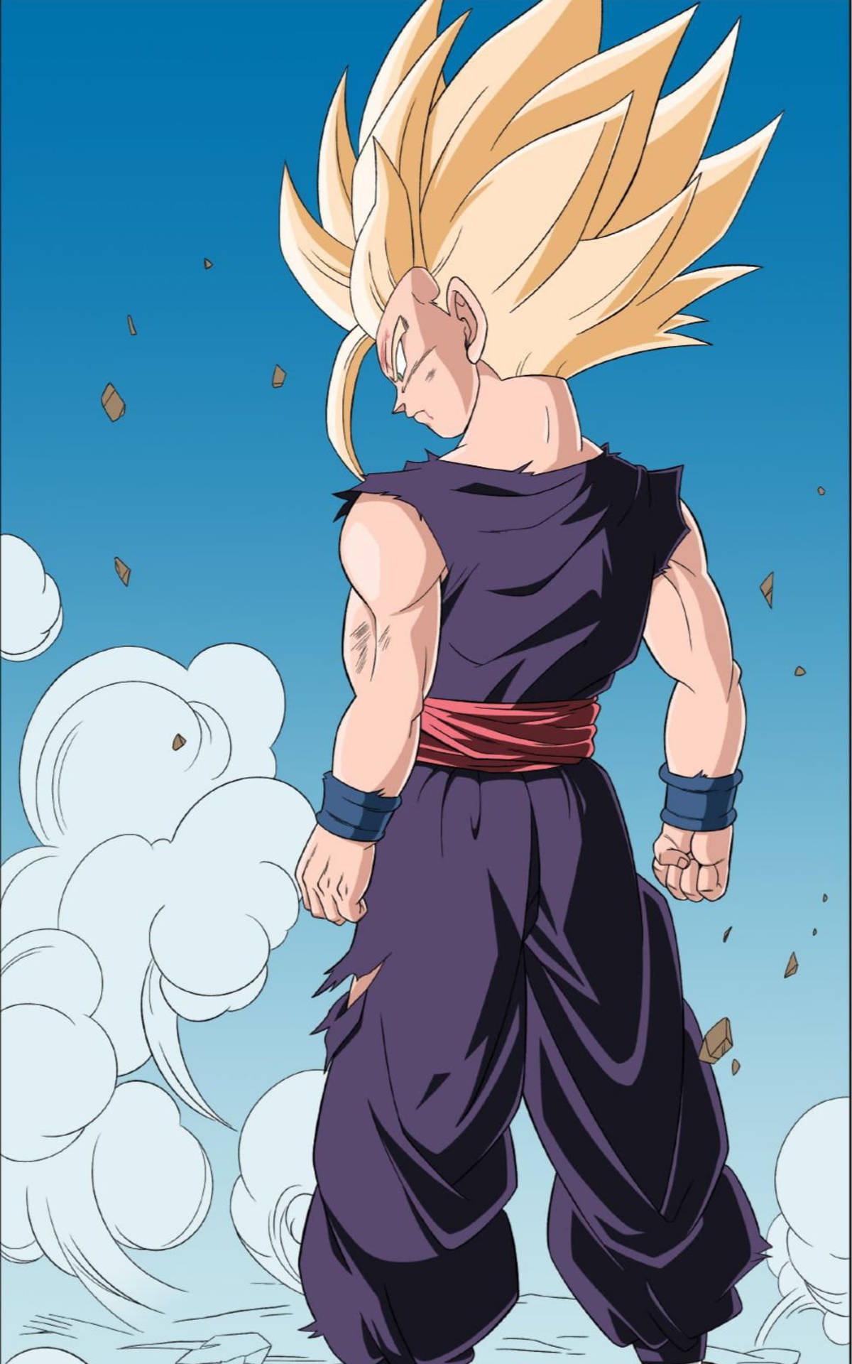 Wallpaper Gohan Ssj Ii Super Saiyan 2 Gohan 3D 1080p By Boeingfreak On
