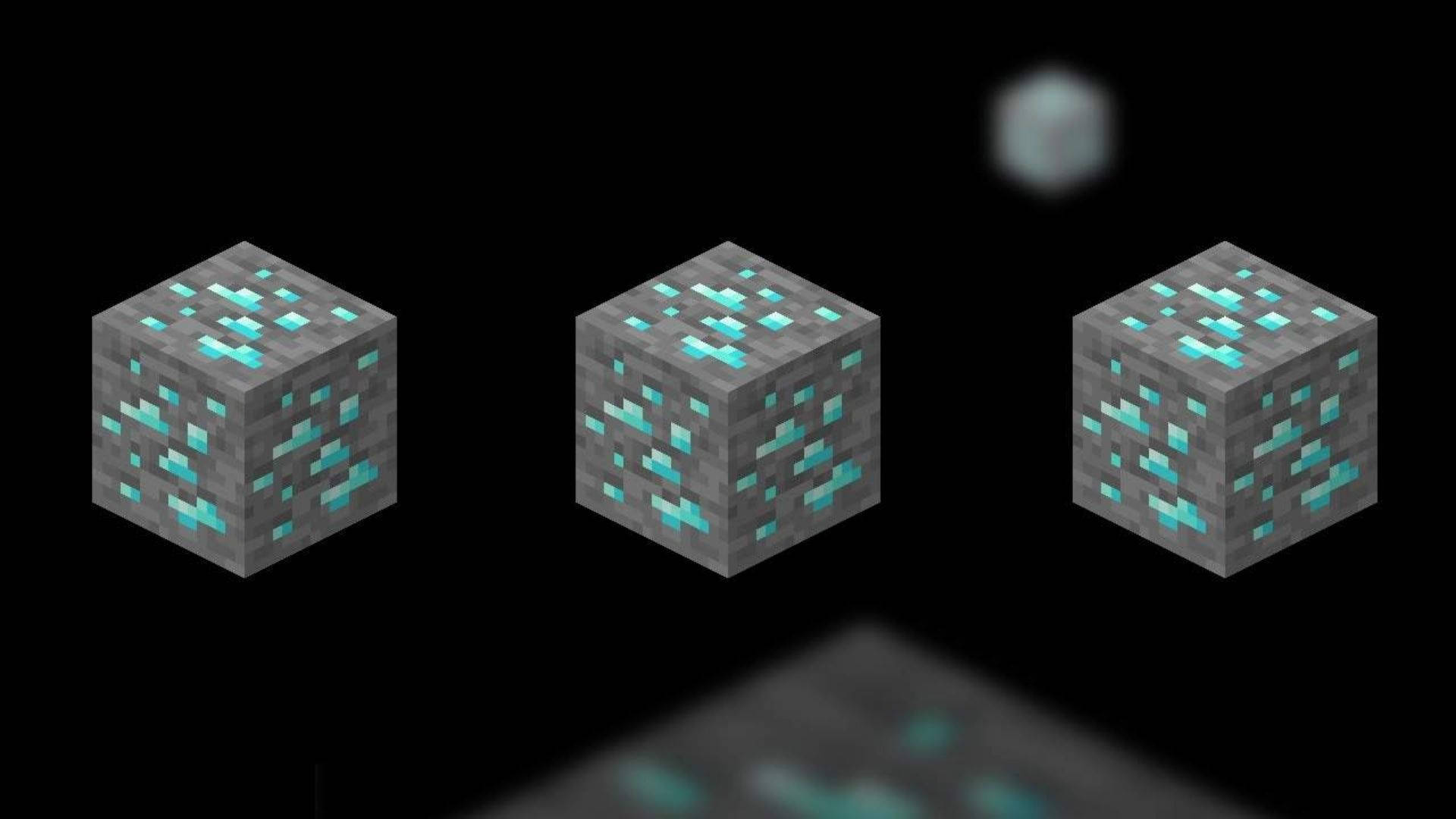 Minecraft Wallpaper Diamond Ore