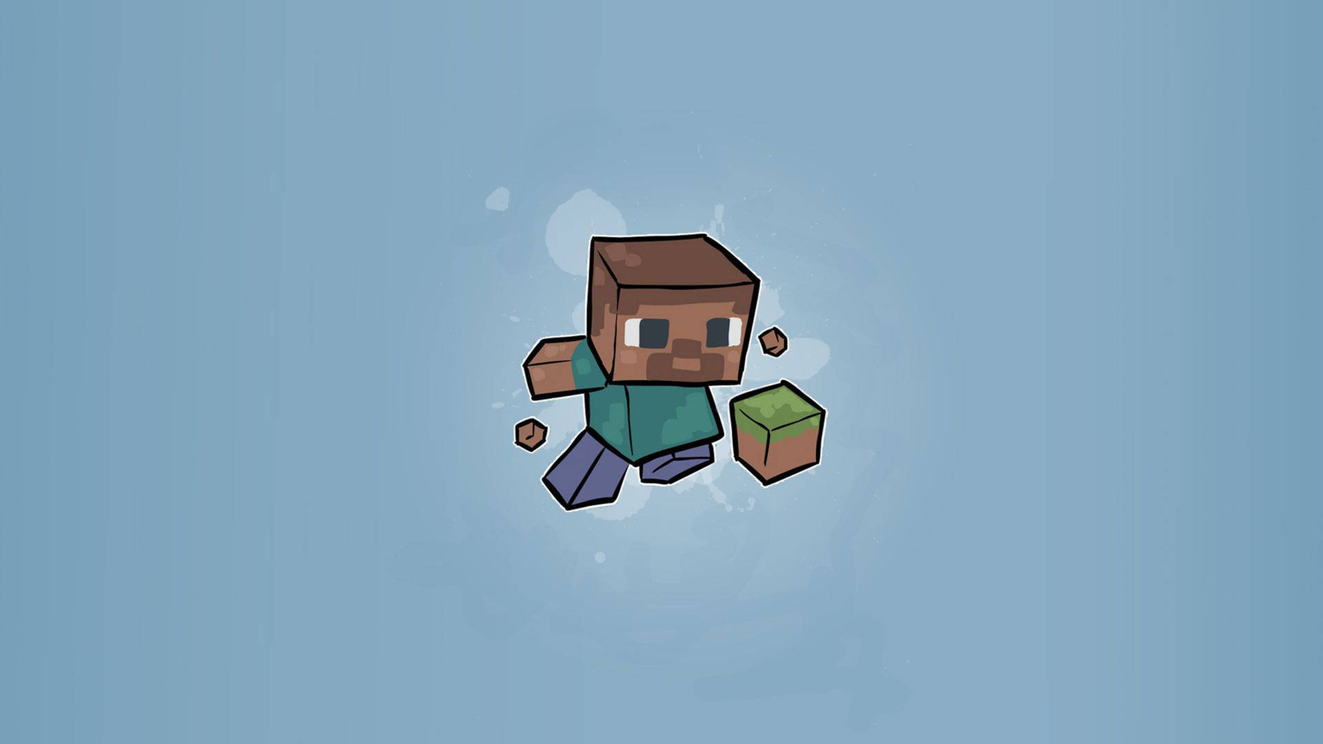 Minecraft Steve Wallpaper Related