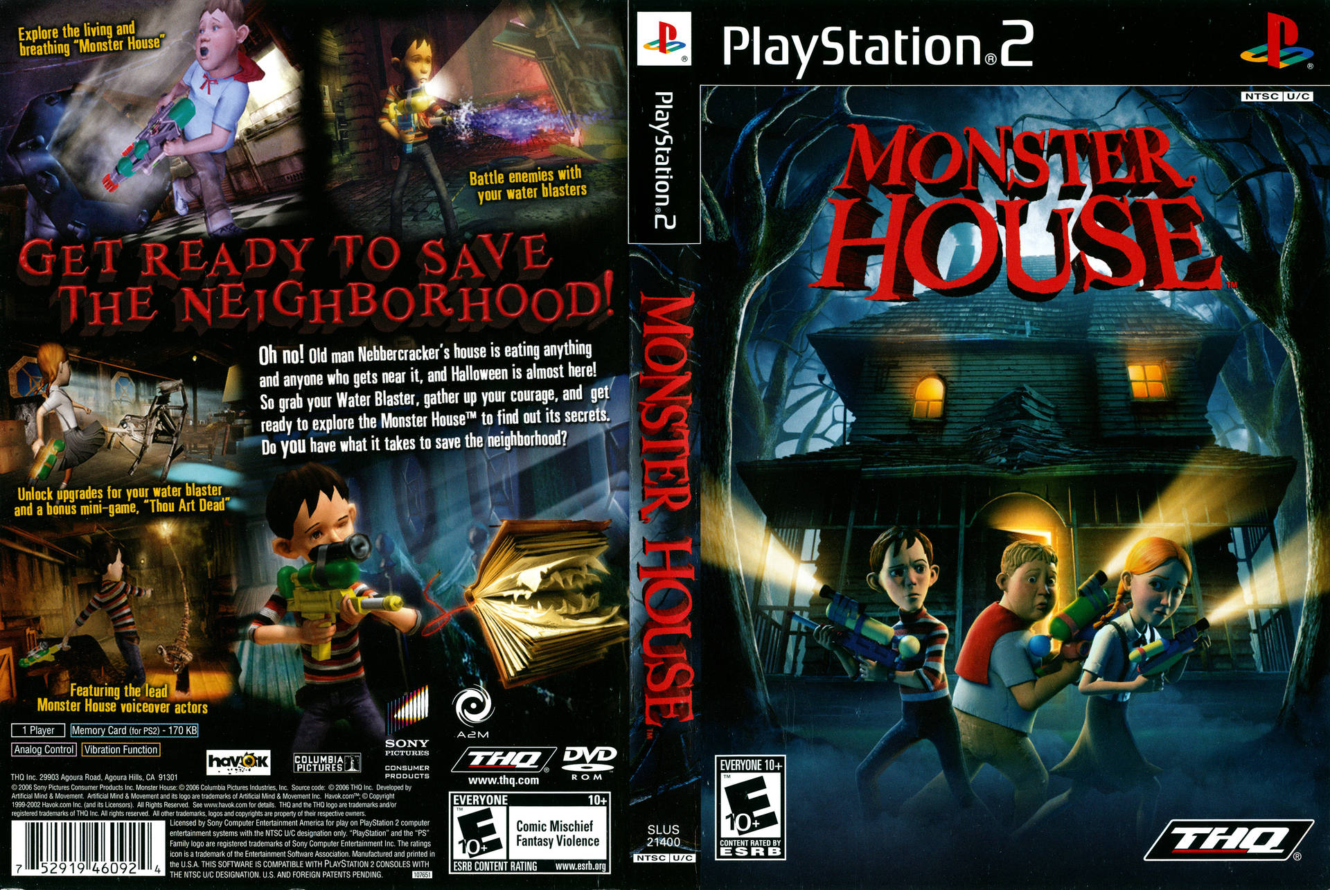 Monster House Dvd Cover