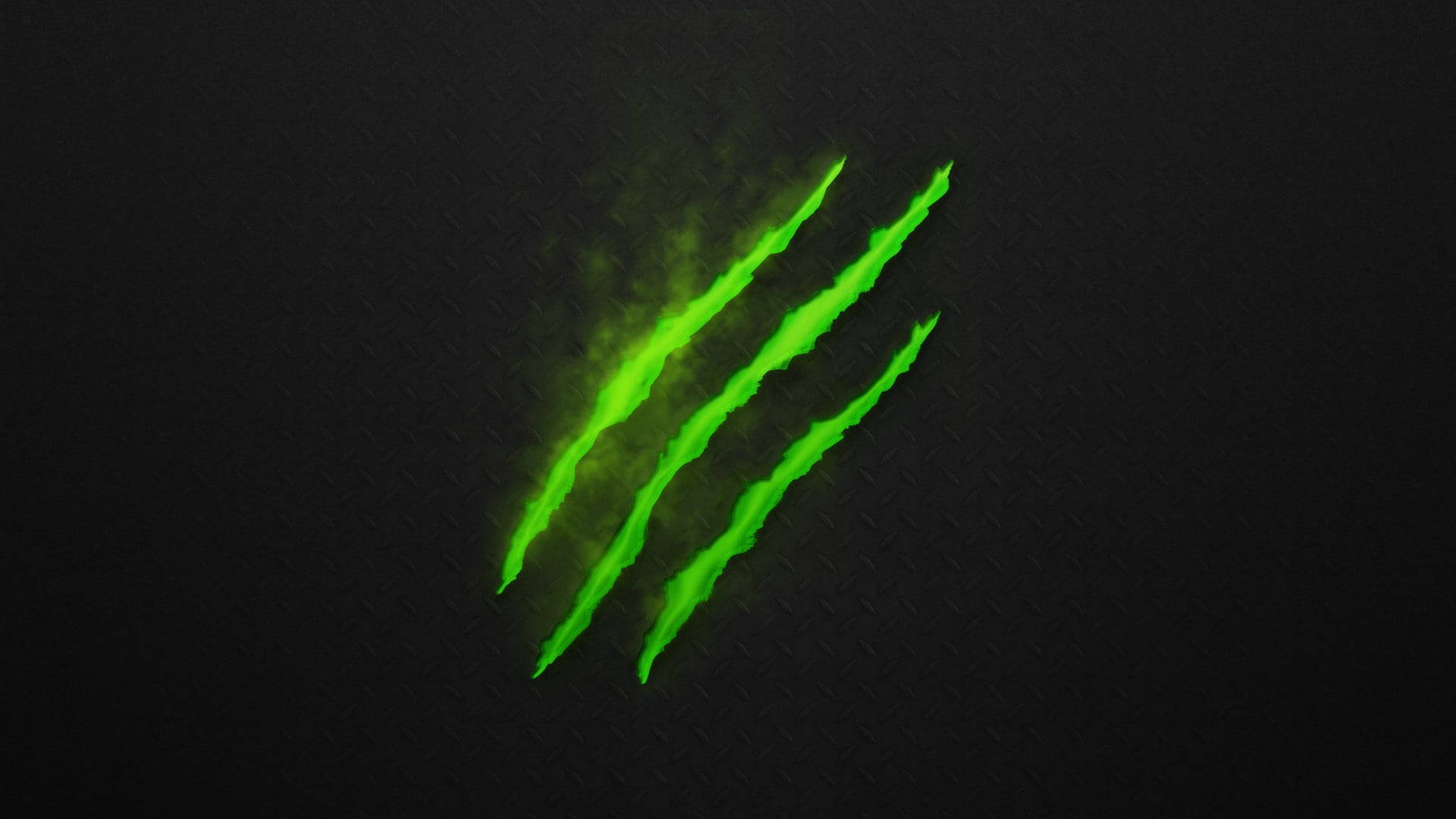 Neon Green Monster Logo Monster Logo Wallpapers Wallpaper Cave
