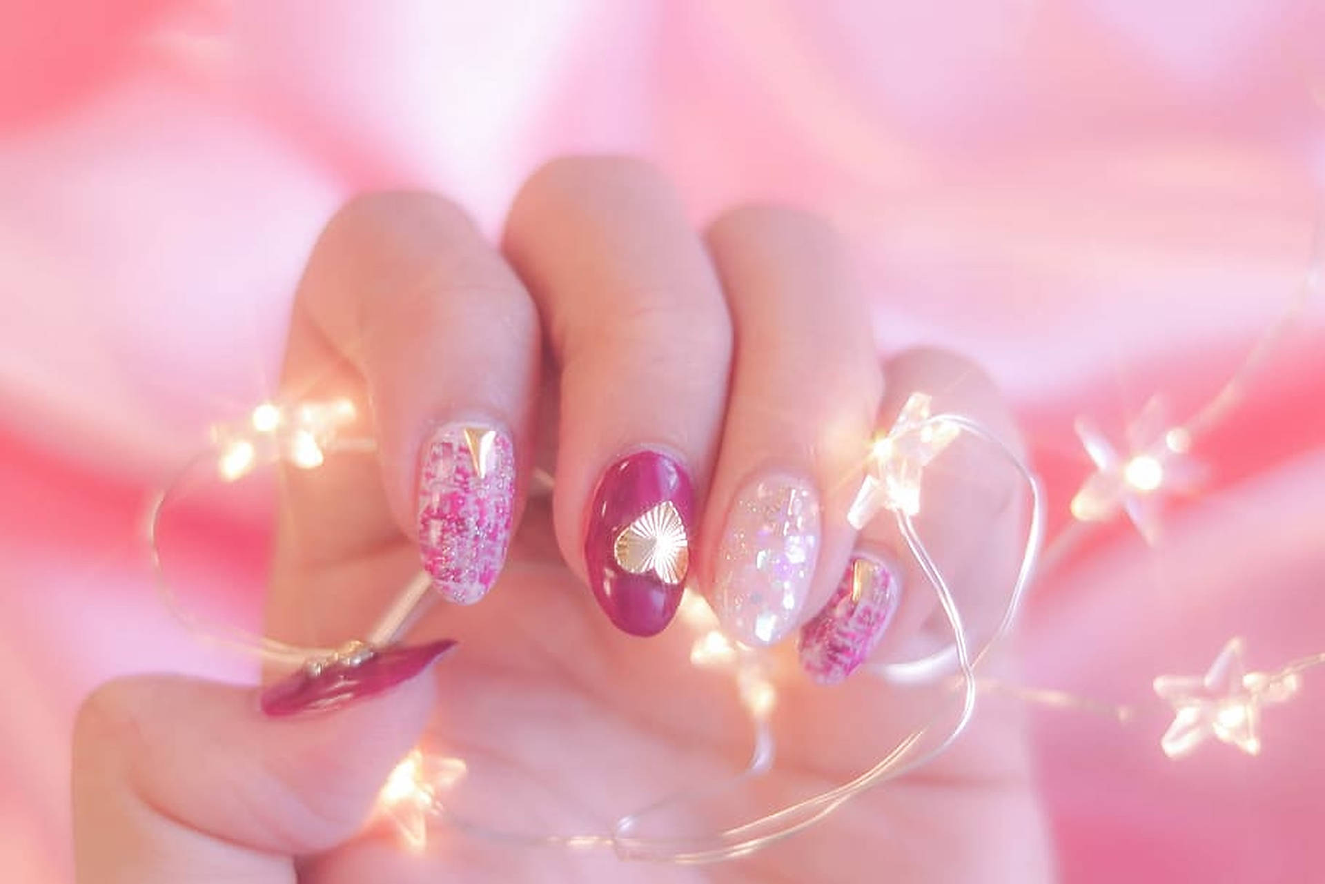 Wallpapers Beautiful Nails Crystal Nails | Nagelstudio In Amsterdam