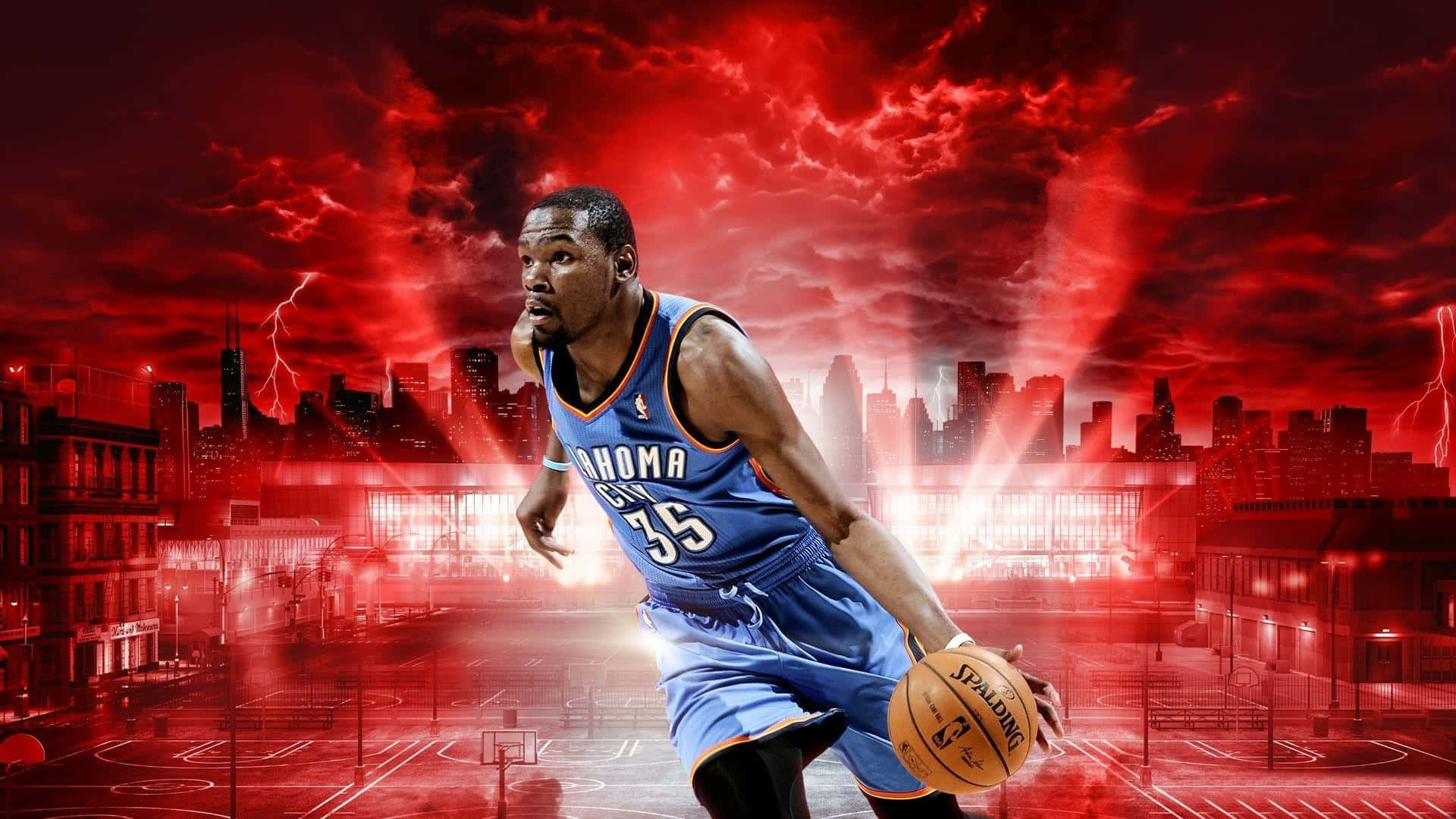 Nba 2k Kevin Durant Art Wallpaper WallpapersOK