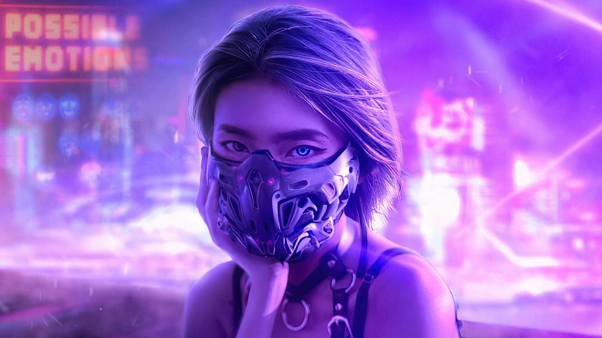 Purple Lady Wallpaper 🔥 [50+] Purple Aesthetic Girl Wallpapers